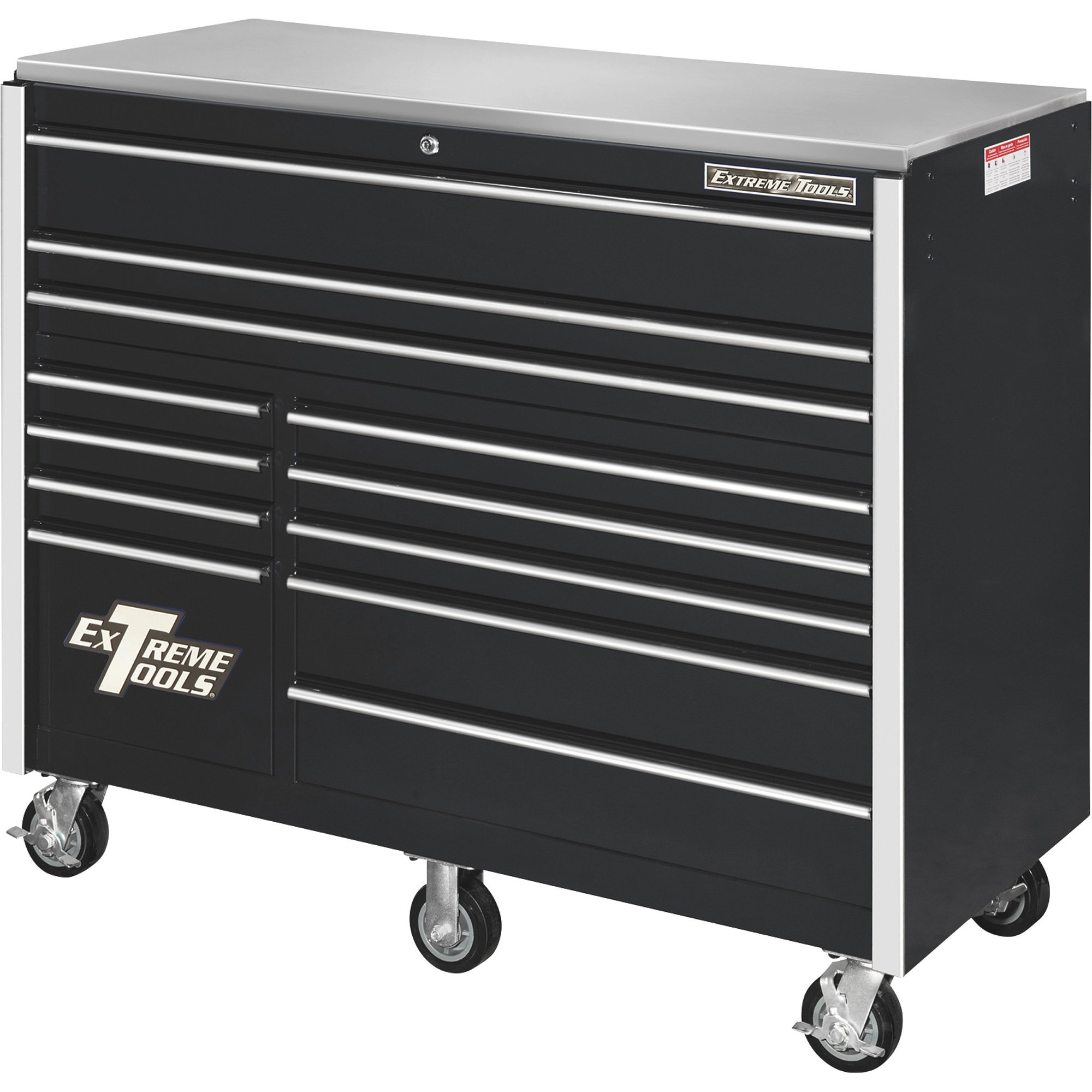 Extreme Tools RX Series Professional 55in. 12 Drawer Roller Tool ...