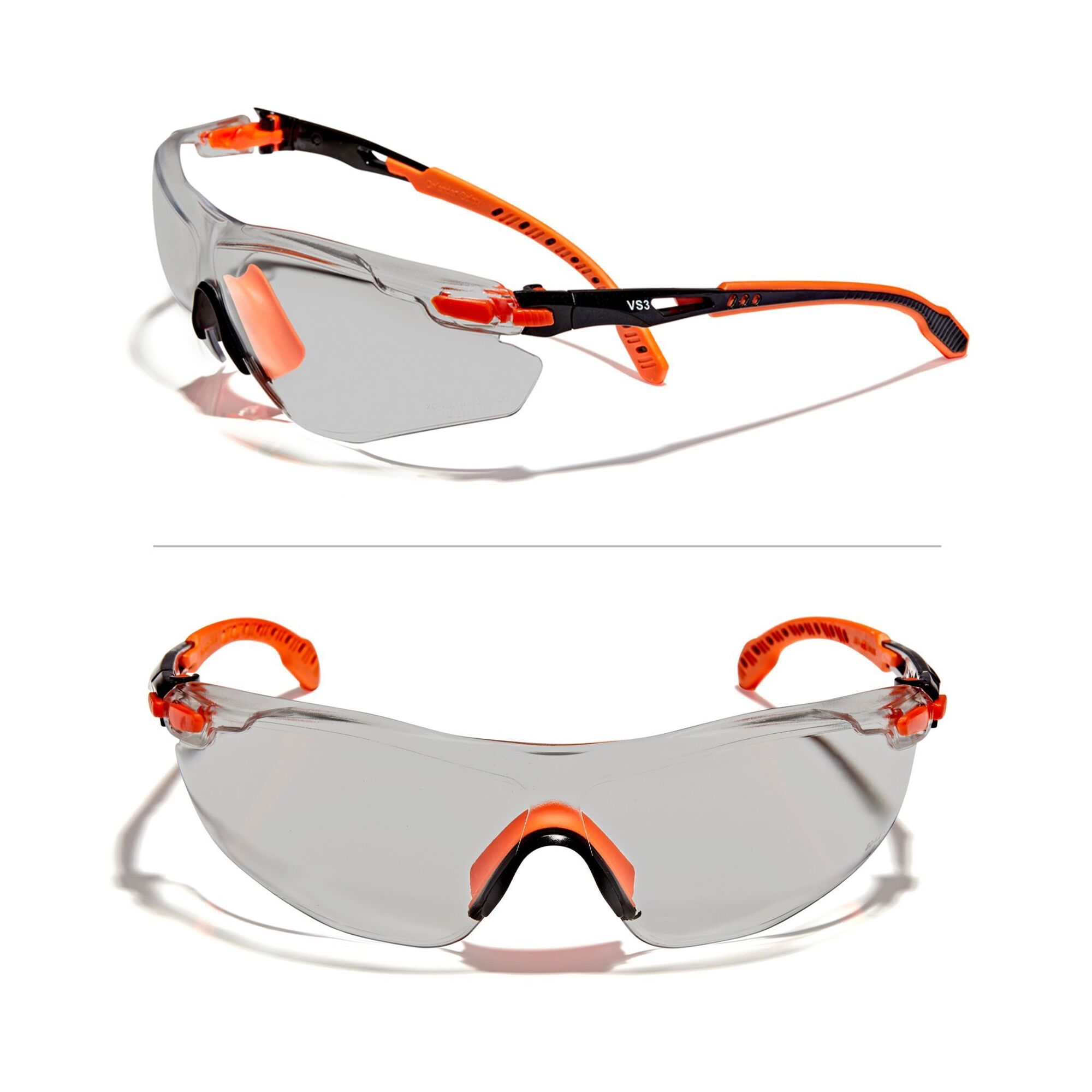 Defender Safety OPTIFENSE, VS3 Anti Fog, Premium SMOKED Safety Glasses ...