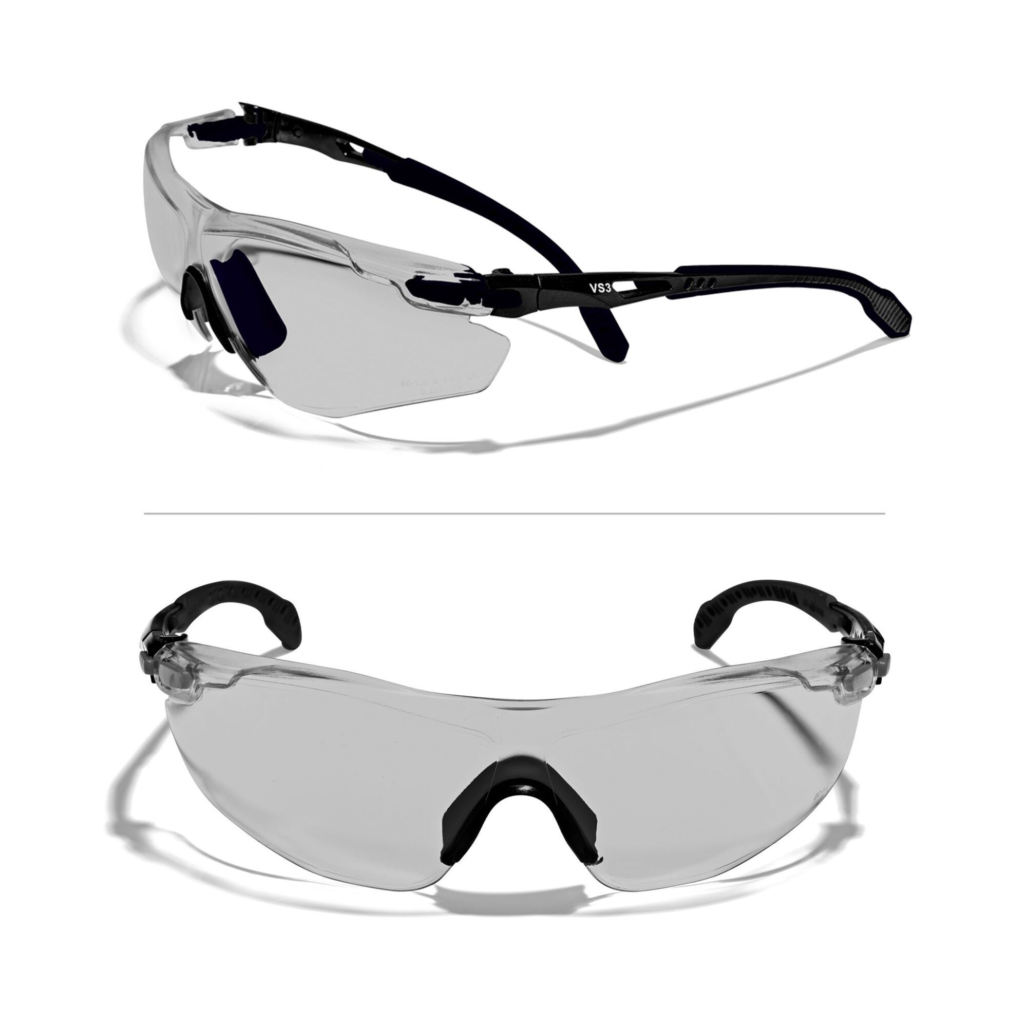 Defender Safety OPTIFENSE, VS3 Anti Fog, Premium SMOKED Safety Glasses ...