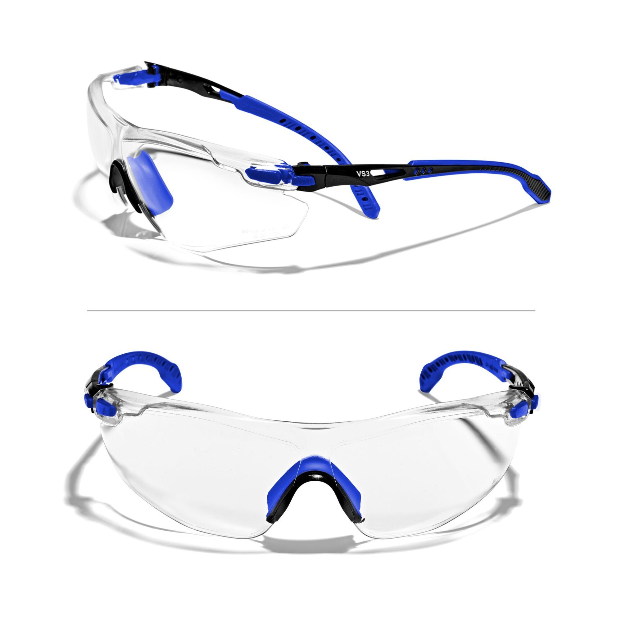Defender Safety OPTIFENSE, VS3 Anti Fog, Premium CLEAR Safety Glasses ...
