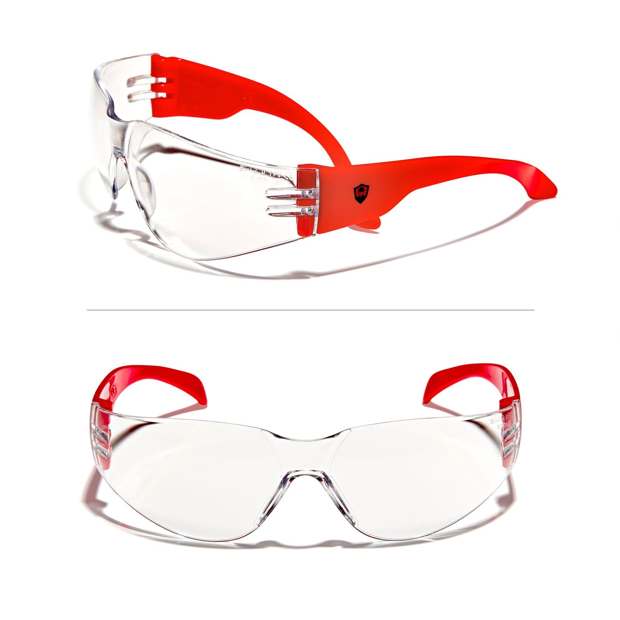Defender Safety OPTIFENSE, VS1 CLEAR Safety Glasses w ANTI-FOG, ANSI ...