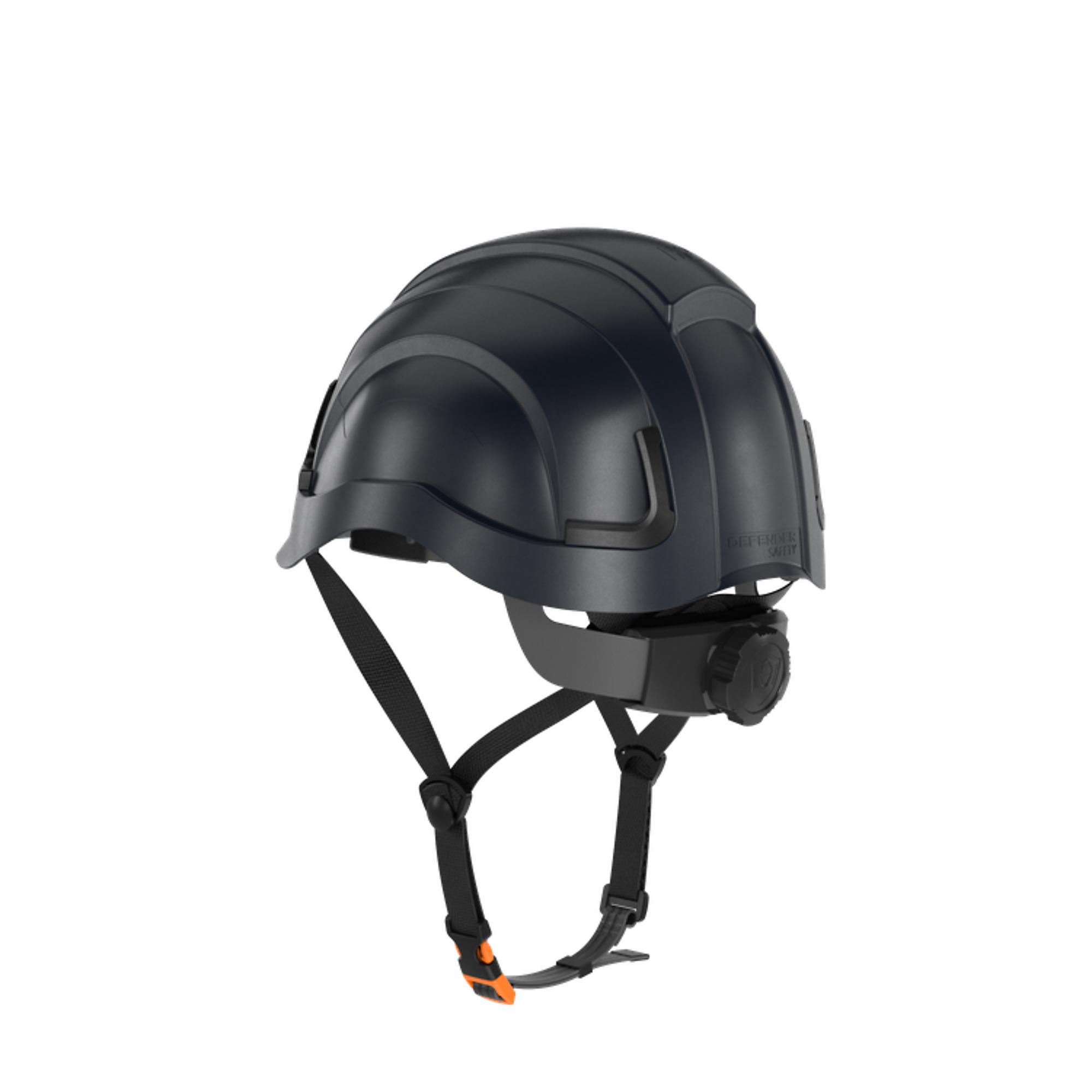 Defender Safety, H2-EH Type 2 Class E w/Chin Strap, Non-Vented Black ...