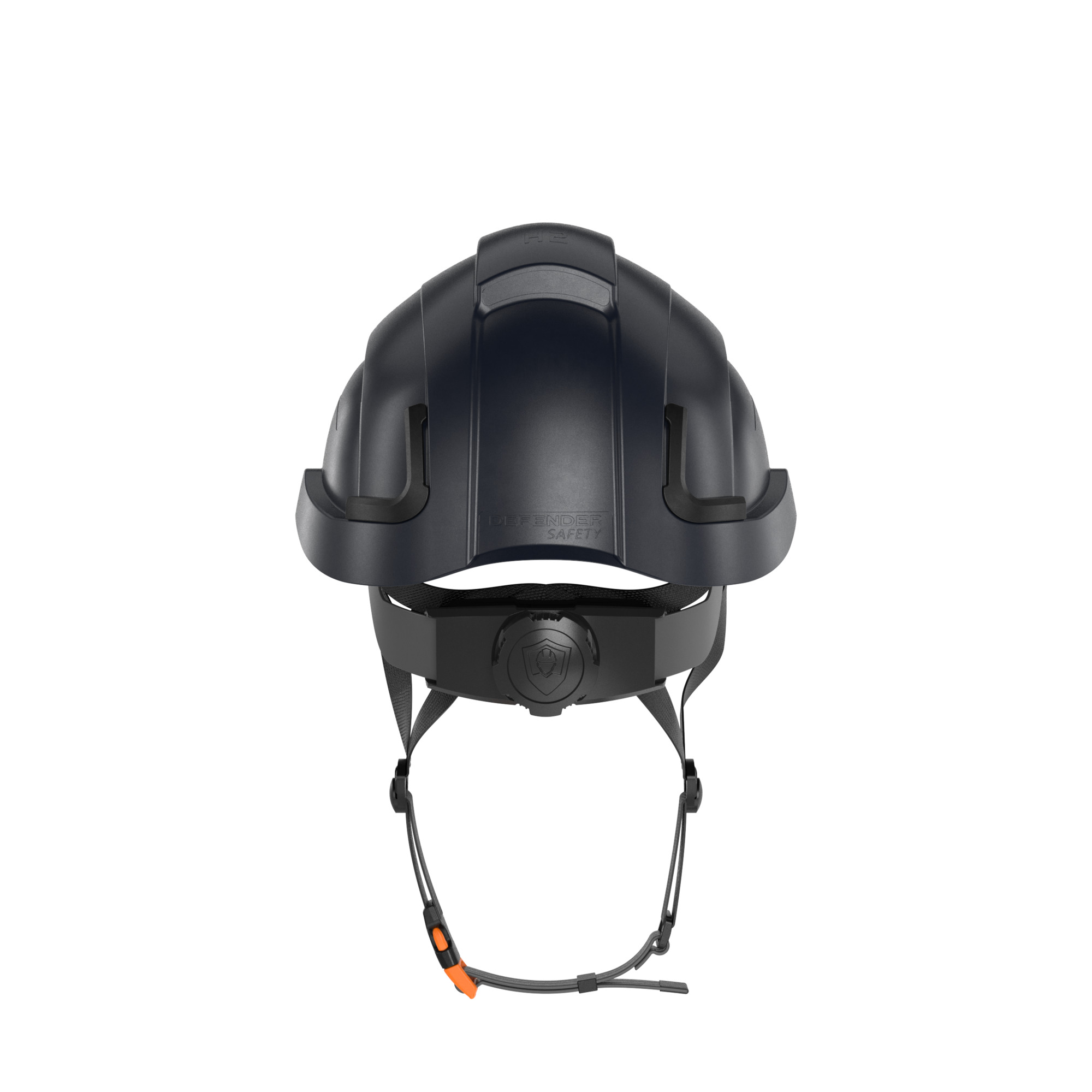 Defender Safety, H2-EH Type 2 Class E w/Chin Strap, Non-Vented Black ...