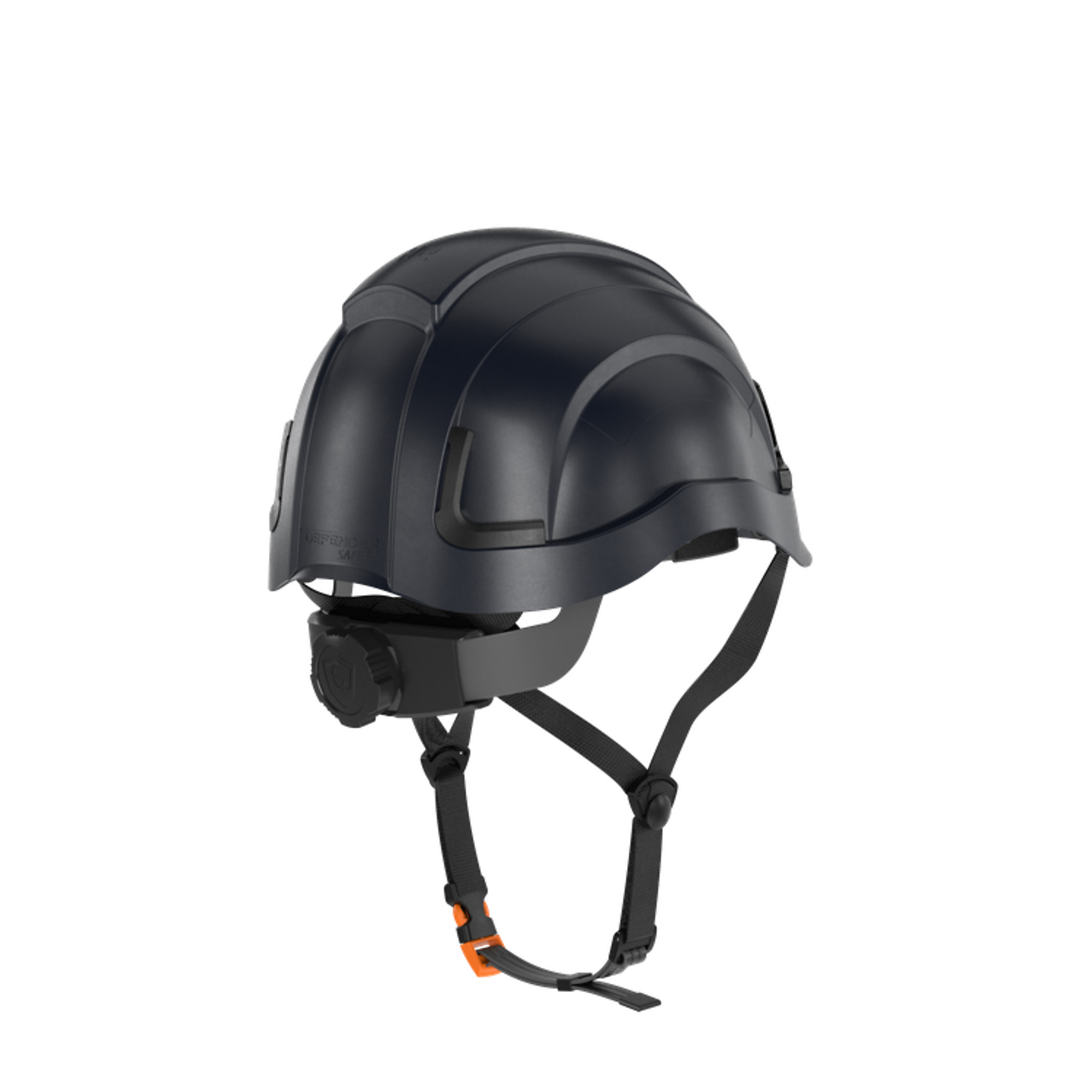 Defender Safety, H2-EH Type 2 Class E w/Chin Strap, Non-Vented Black ...