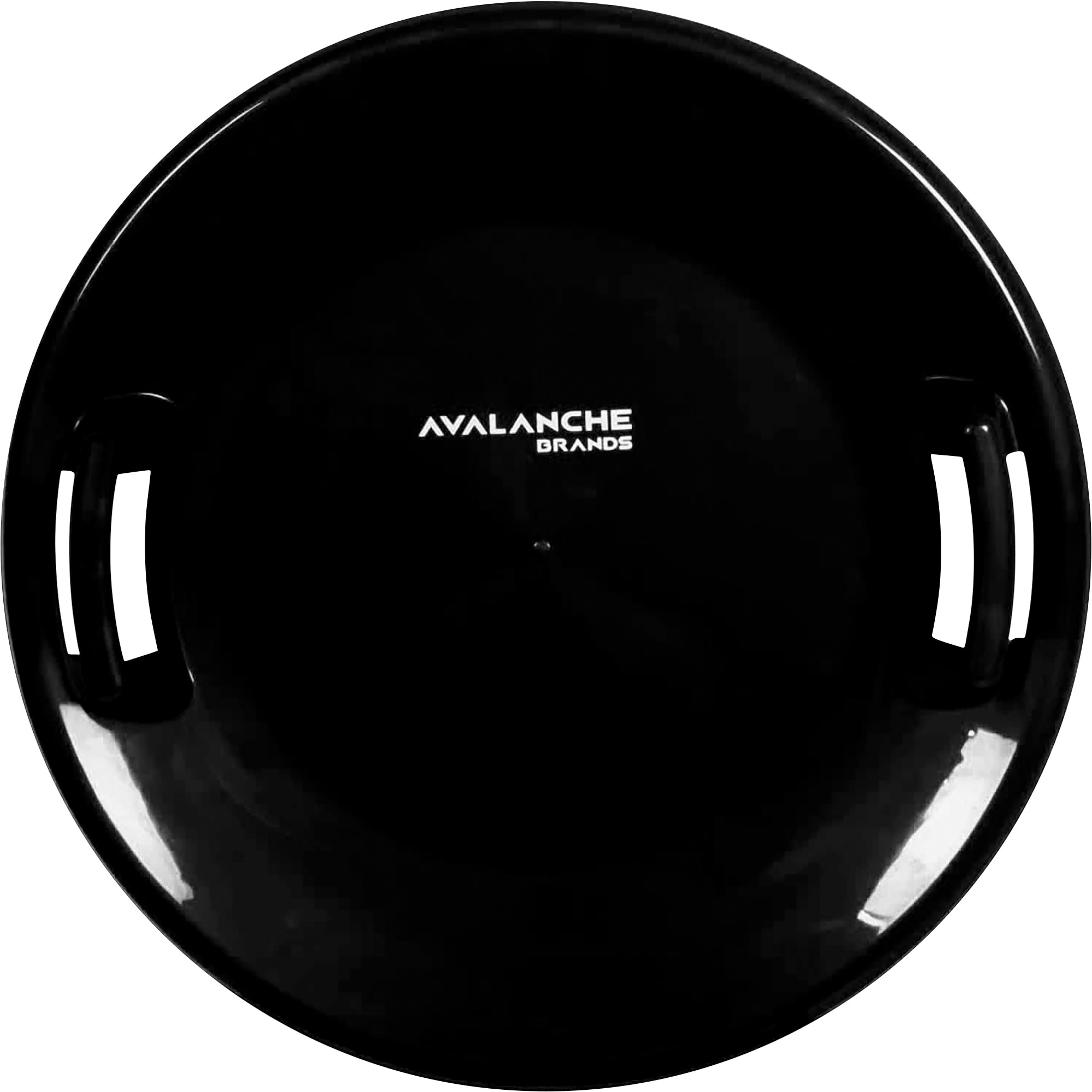 Avalanche 25in. Downhill Saucer Snow Sled, Black | Northern Tool