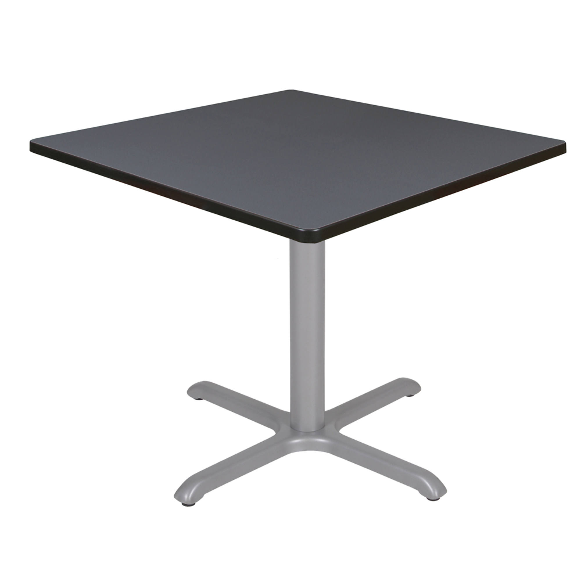 Regency Furniture, Cain 42in. Square Breakroom Table- Grey, Grey ...