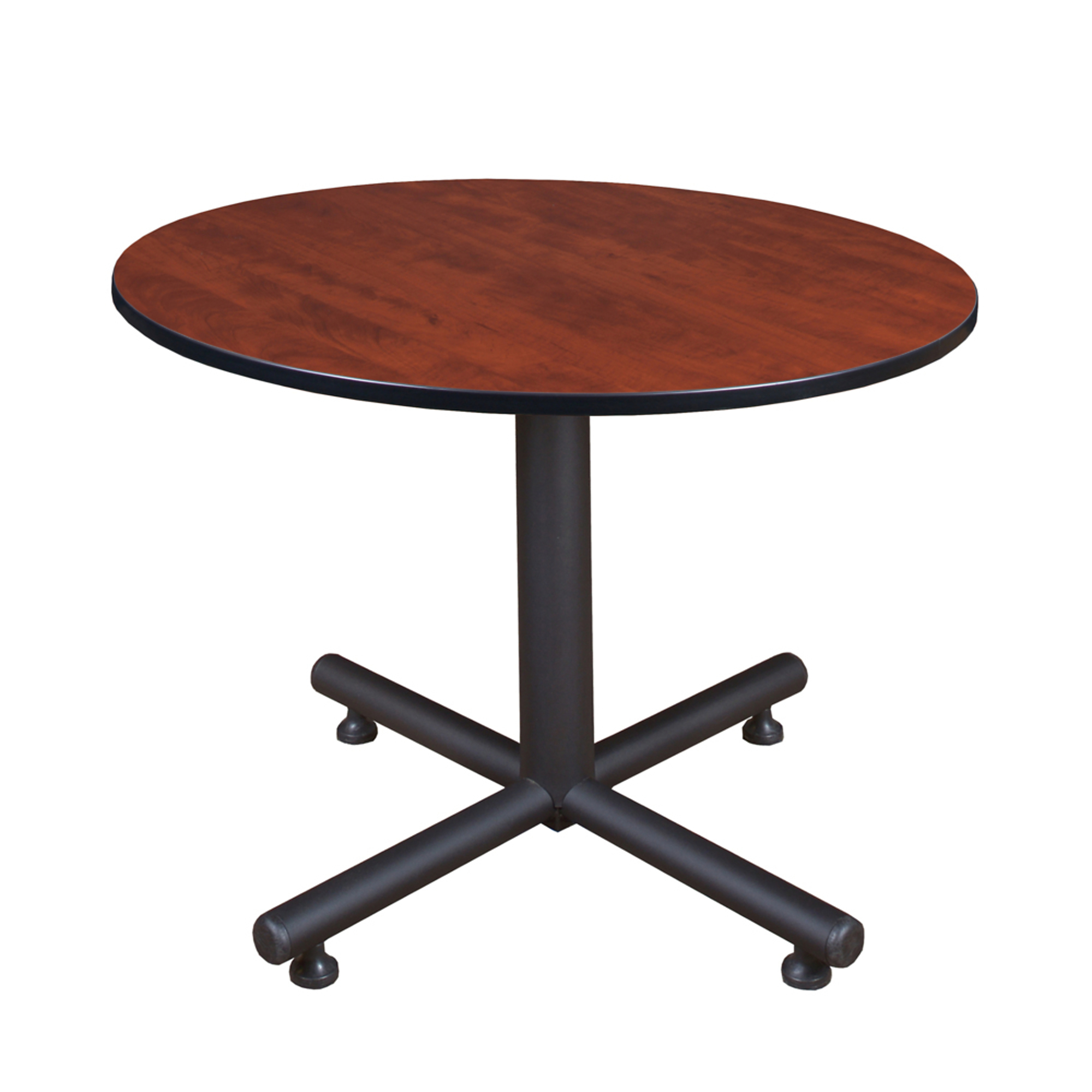 Regency Furniture, Kobe 48in. Round Breakroom Table- Cherry, Height 29 ...