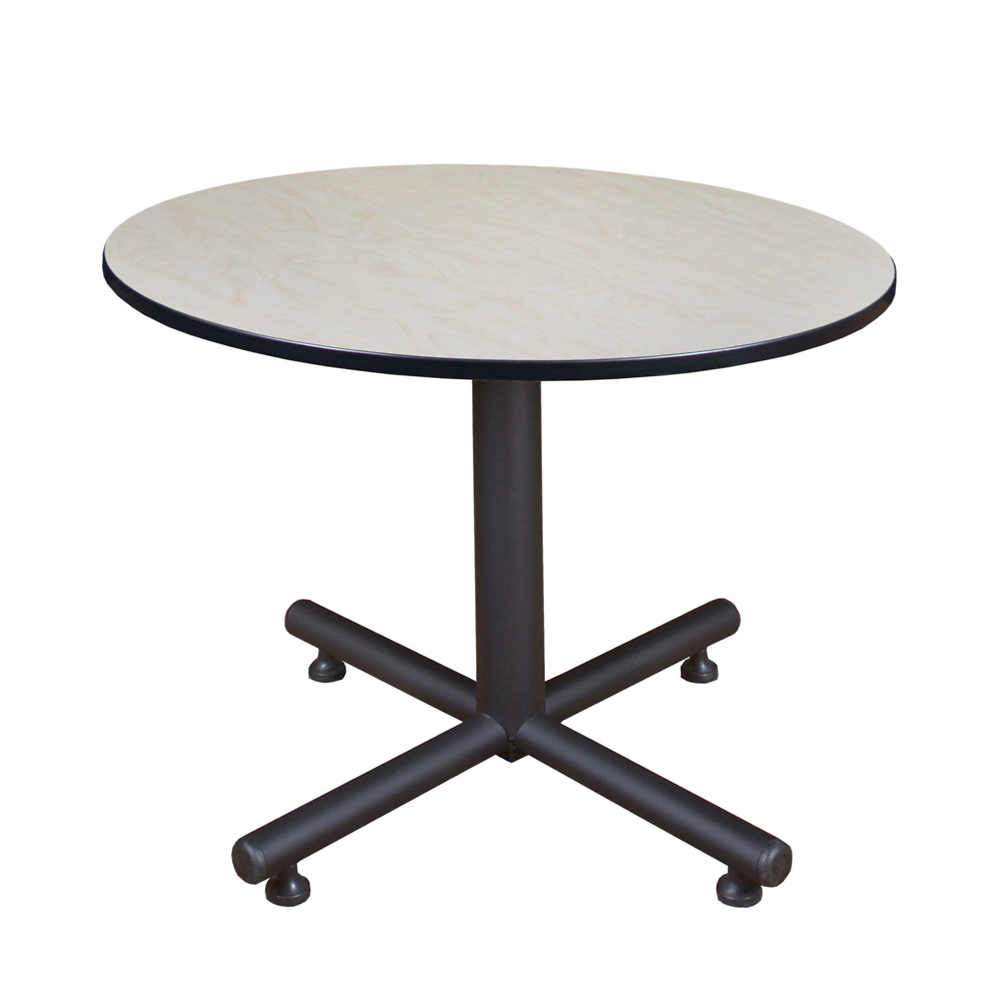 Regency Furniture, Kobe 48in. Round Breakroom Table- Maple, Height 29 ...