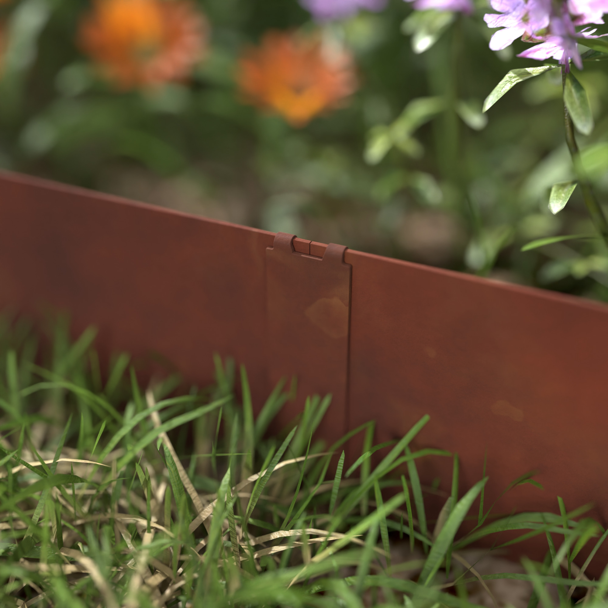 Koova, Corten Weathering Garden Edging, 5in.x45in., Model# SB-EDGING ...