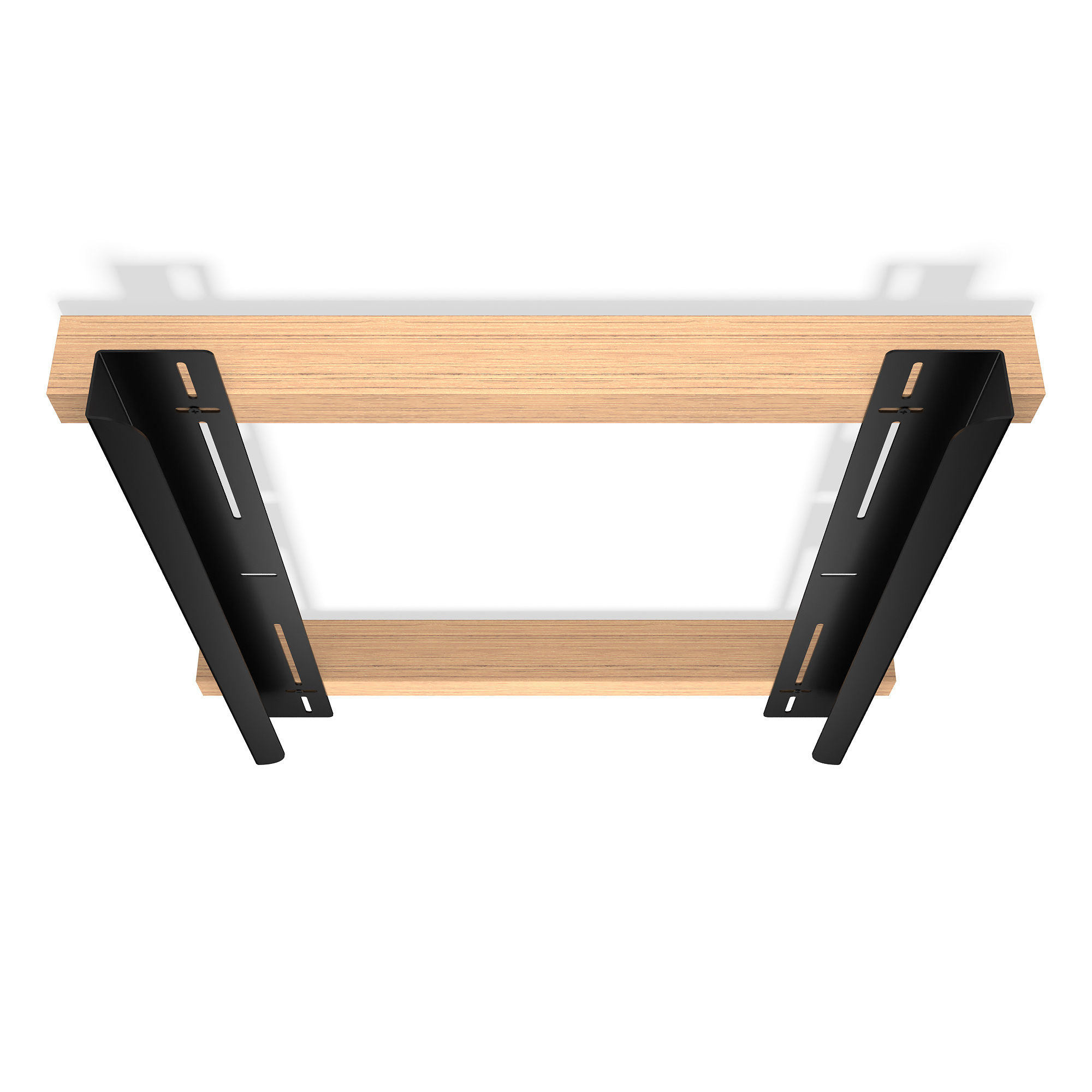 Koova, Overhead Bin Rack System for 6 Bins, Width 3 in, Height 2 in ...