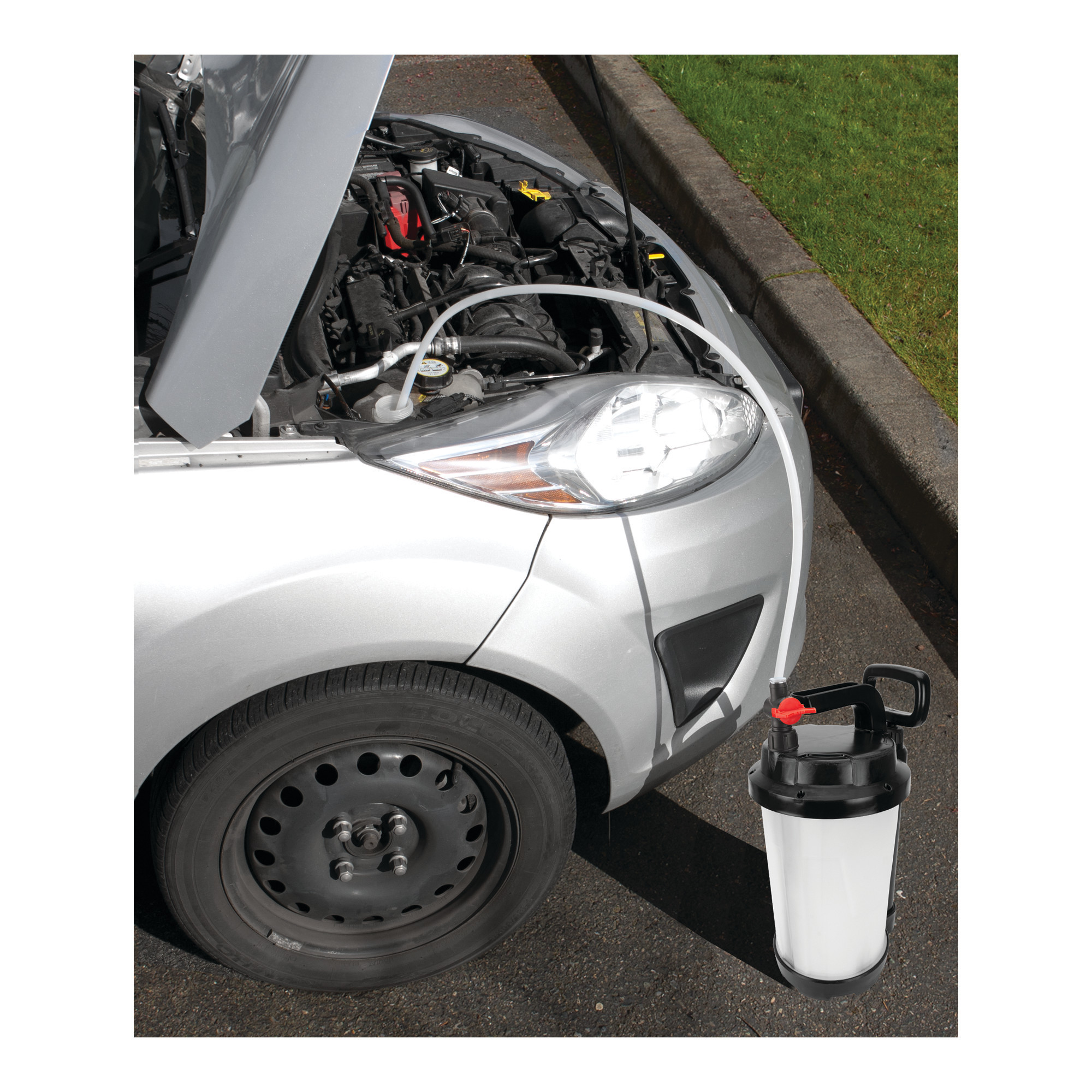 Performance Tool, Manual Oil Extraction Pump, GPM 0 Hose Length 6 ft ...