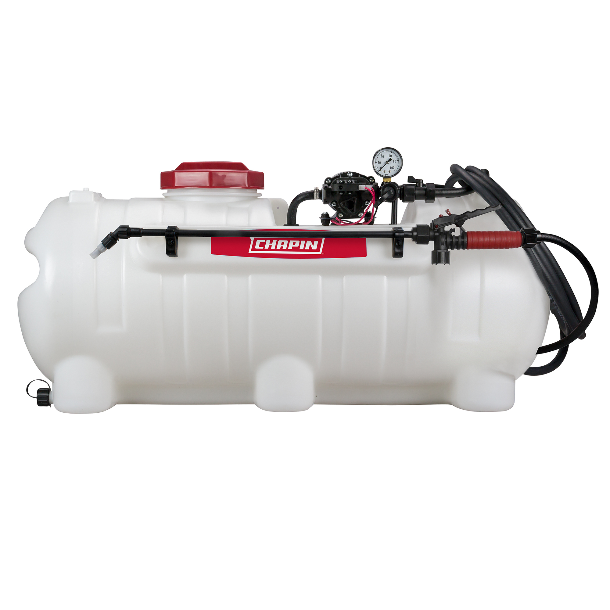 Chapin, 25-gallon 12V Mounted ATV/UTV Spot Sprayer, Tank Size 25 Gal ...