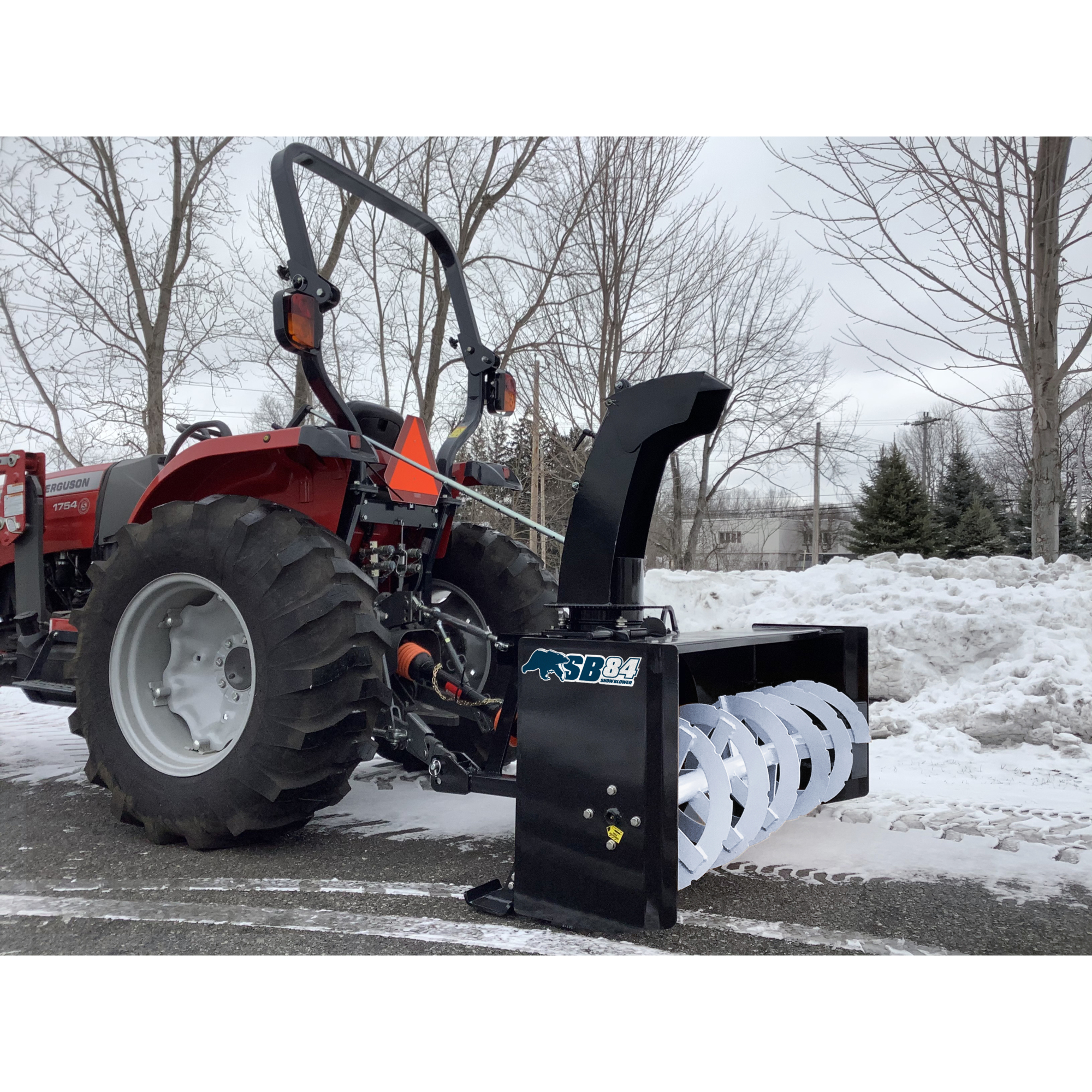 DK2 SNOWBEAR, 84ft. PTO Snow Blower, Clearing Width 84 in, Model# 324 ...