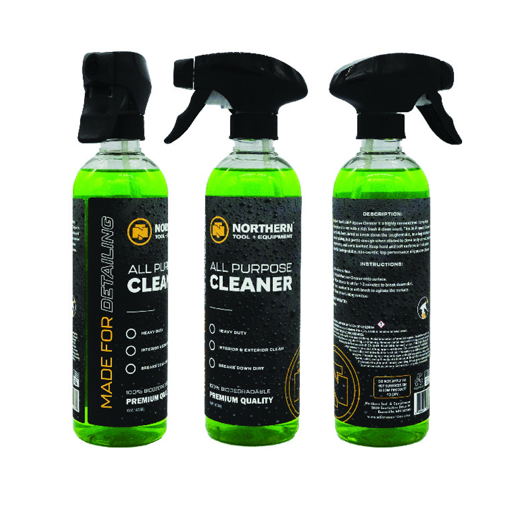 RCP America, All Purpose Cleaner for interior exterior use, Model# 1016 ...
