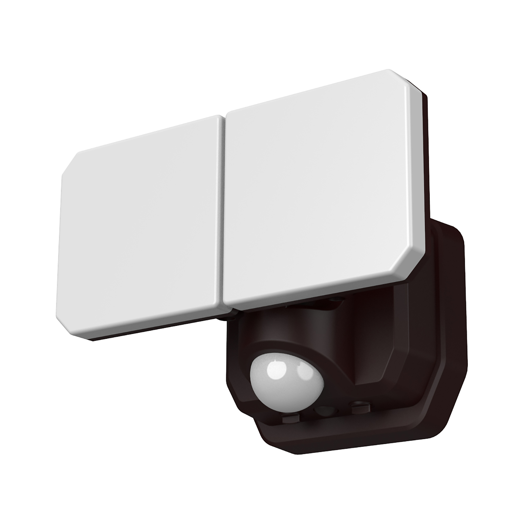 Pinegreen Lighting, 1000 Lumen LED 2-Head Battery Security Light, Color ...