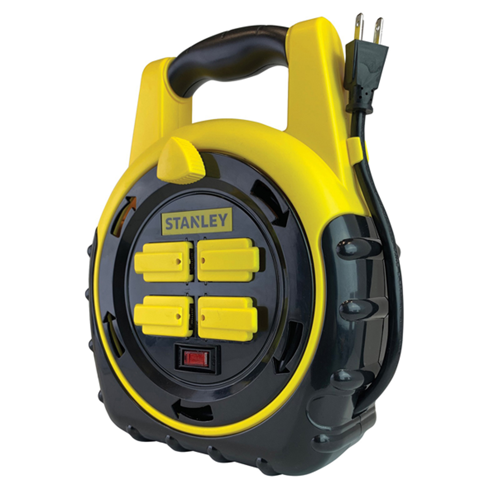 Stanley ShopMAX, 4-Outlet Power Hub Cord Reel, Length 20 ft, Cable ...