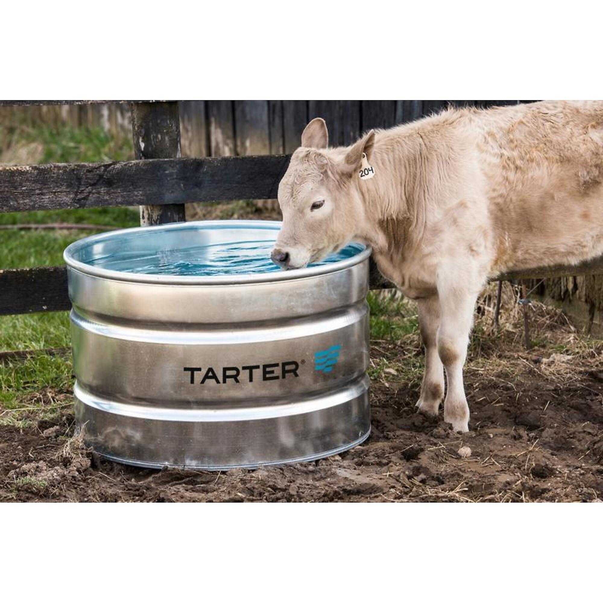 Tarter, Round Ultra 105 Stock Tank, Galv Steel, 105Gal, Model# WTR32 ...