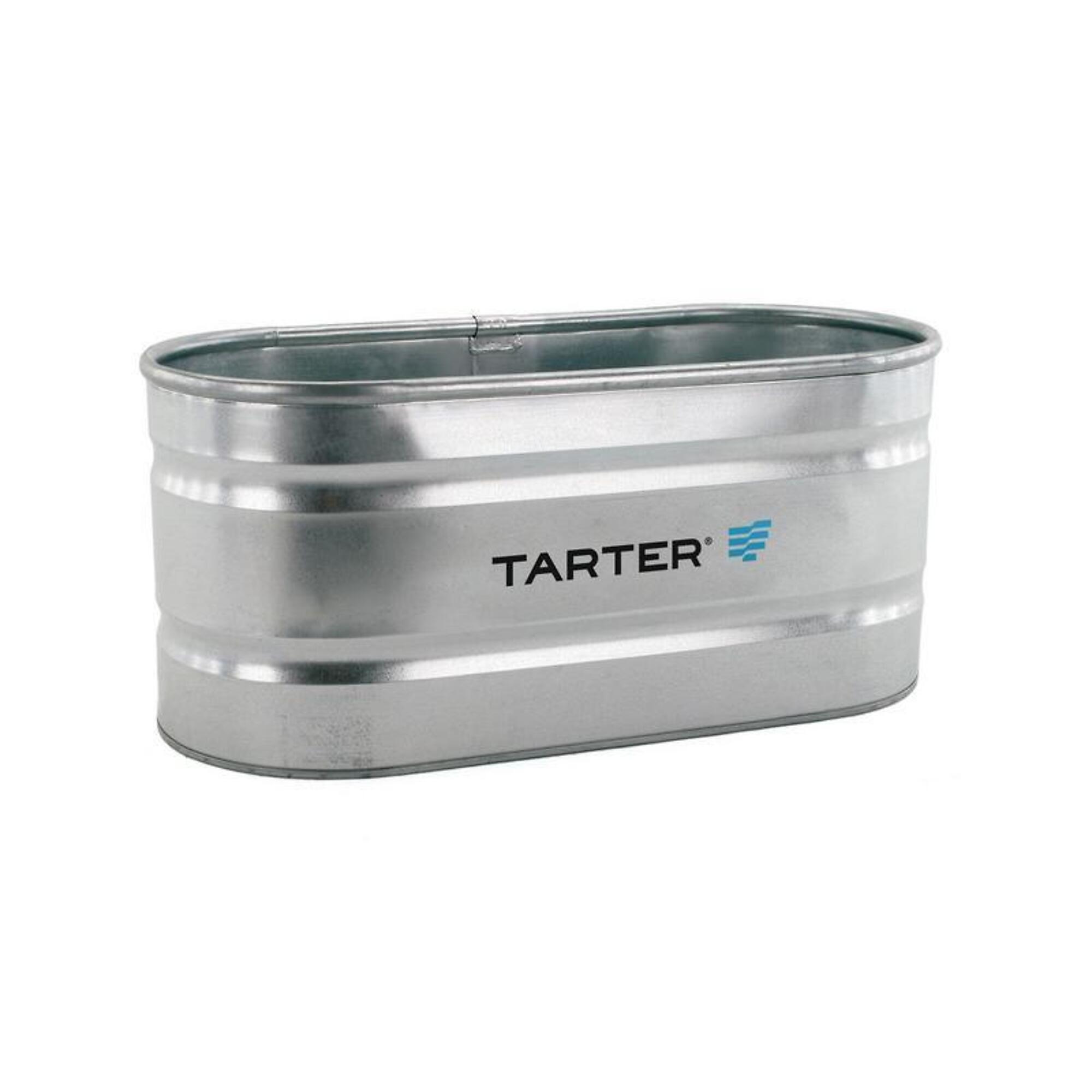 Tarter Oval Ultra Stock Tank - 125-Gallon, Galvanized Steel, Rust ...