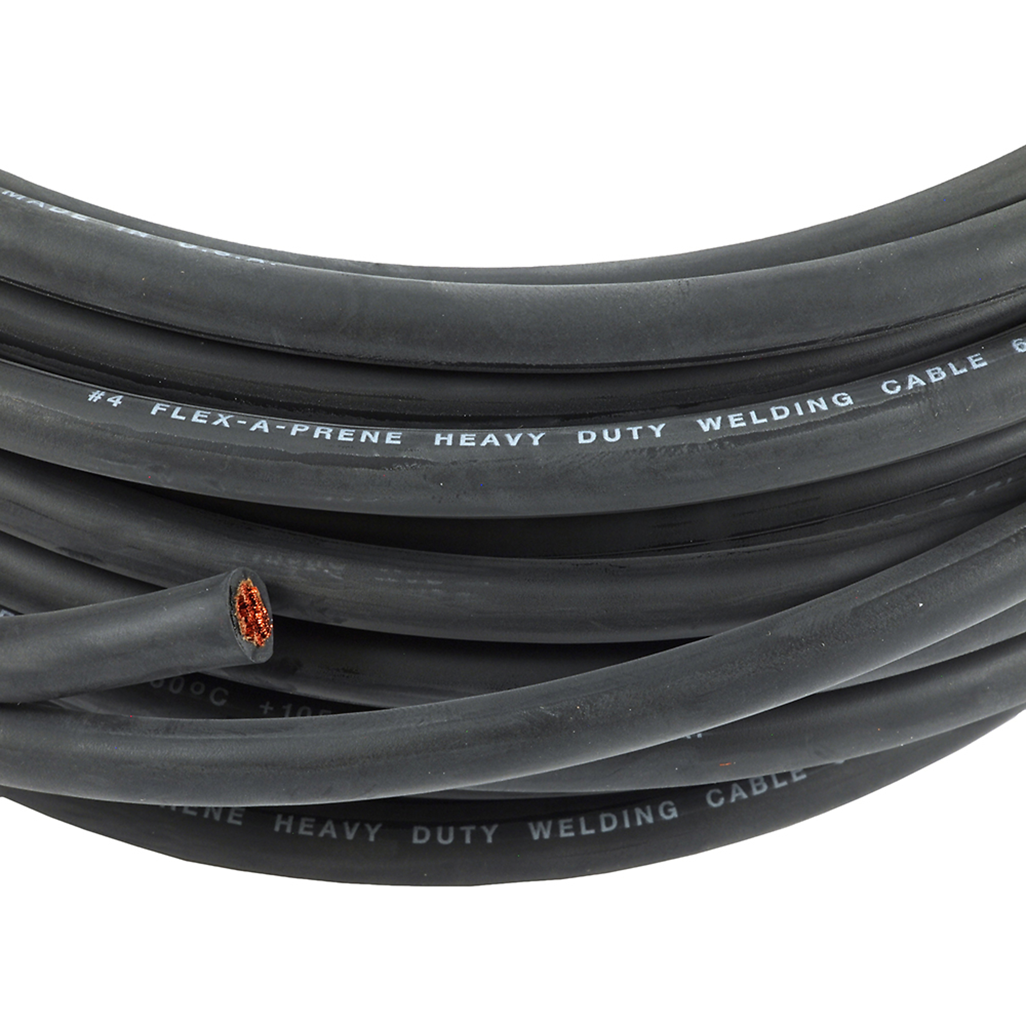 Forney Welding Cable, #4 AWG, 50ft., Fits 4in. Stud, Model# 52019 ...