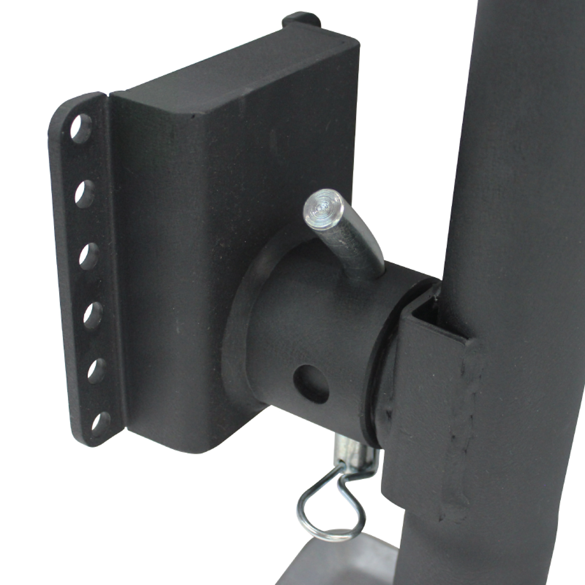 Trailer Valet Side Mount Drill Jack with Wheel - 15in. Travel, 5,000-Lb ...