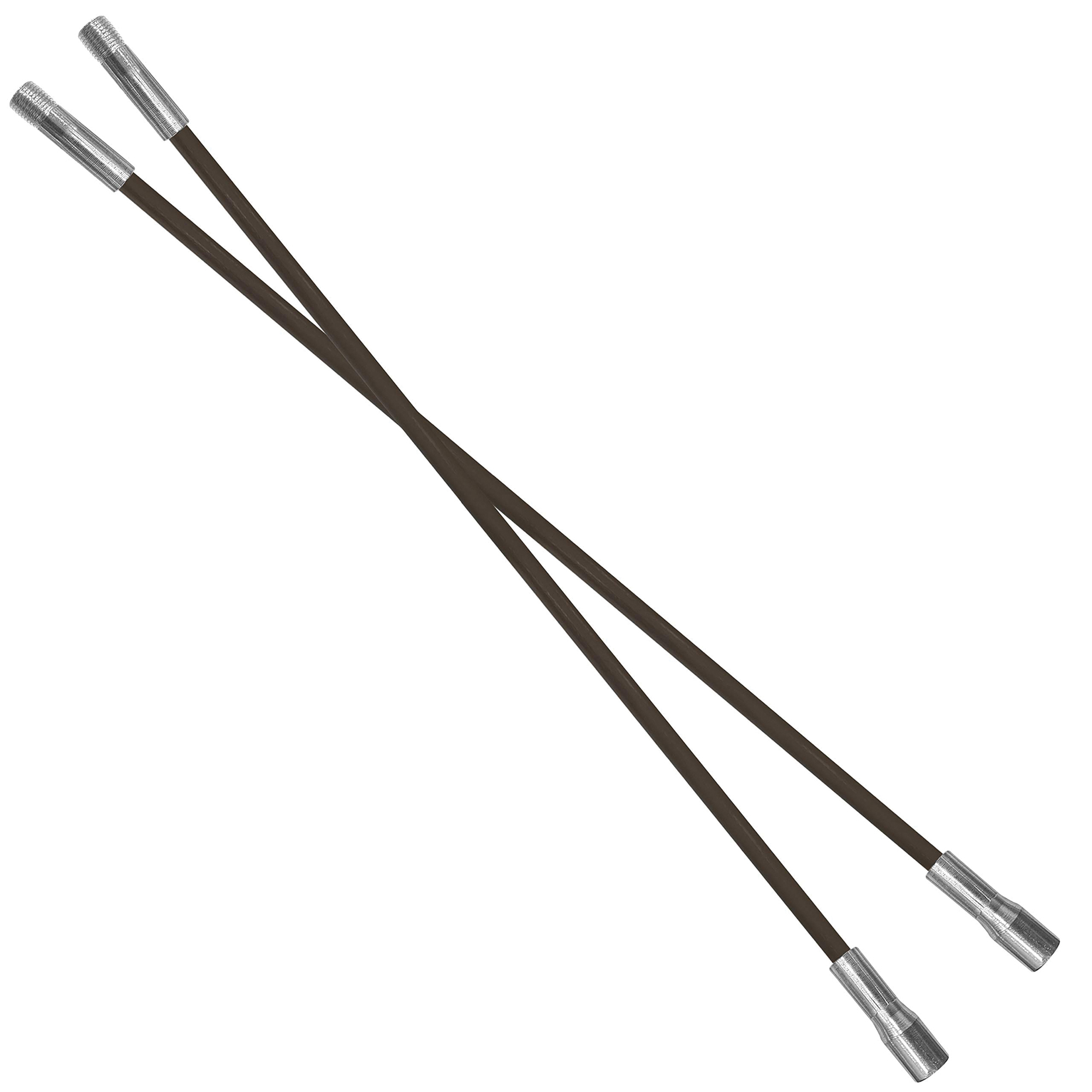 Chromex, 3-Piece 9ft. Fiberglass Chimney Rod Extensions, Model# ADX1 ...