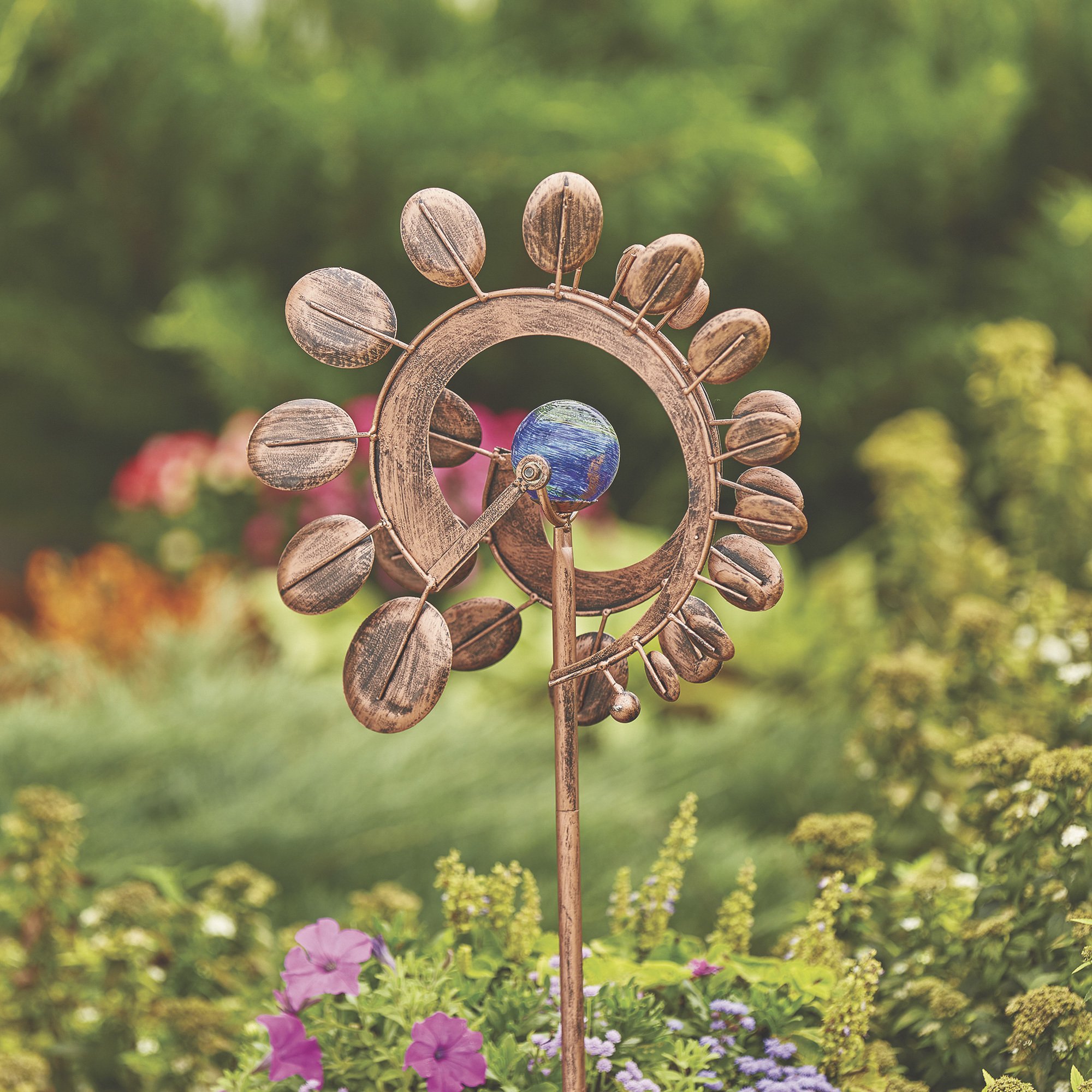 Illuminarie Windwheel Dual-Motion Rotating Garden Windmill | Northern Tool