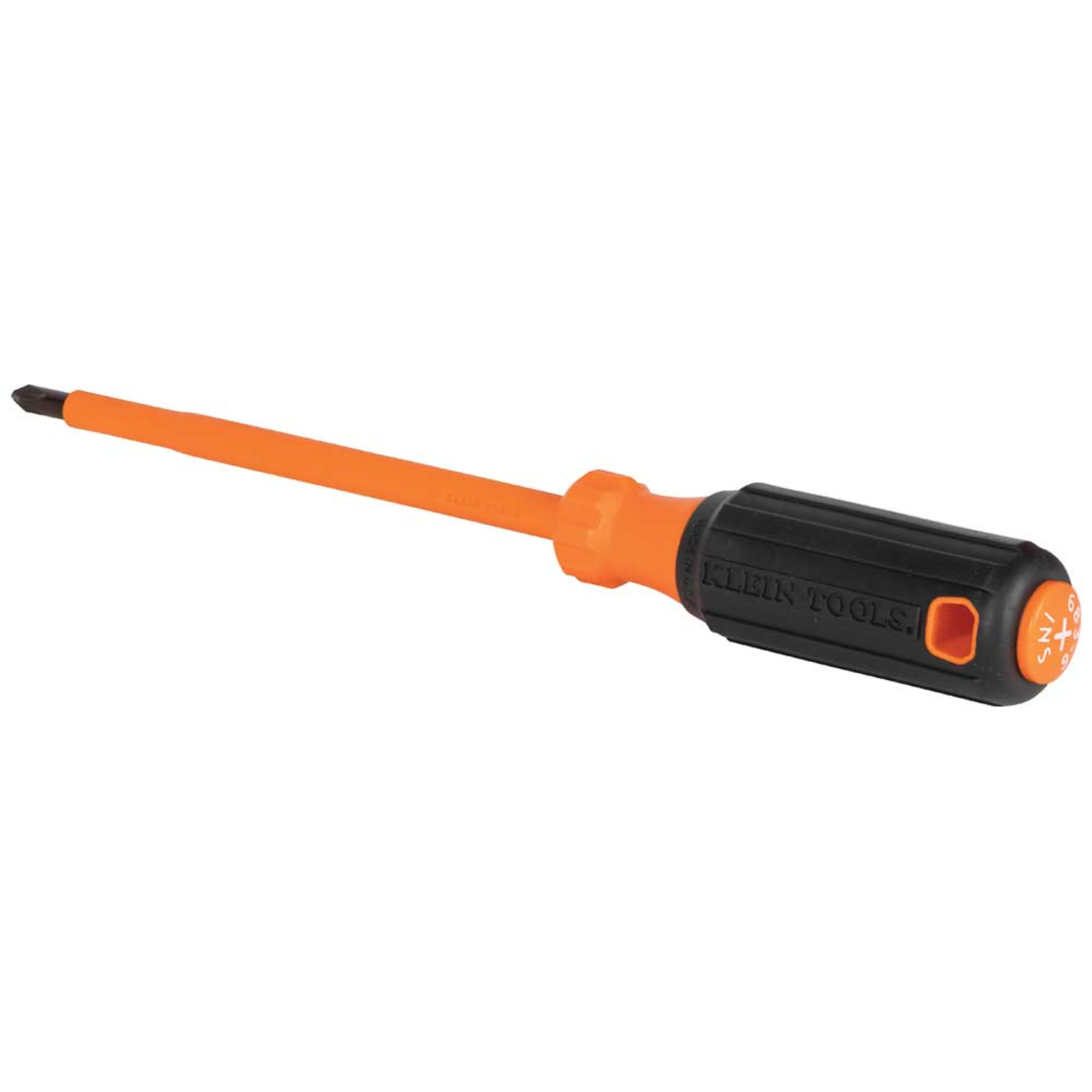 Klein Tools, Insulated Screwdriver, #2 Phillips Tip, 6in. Rou, Drive ...