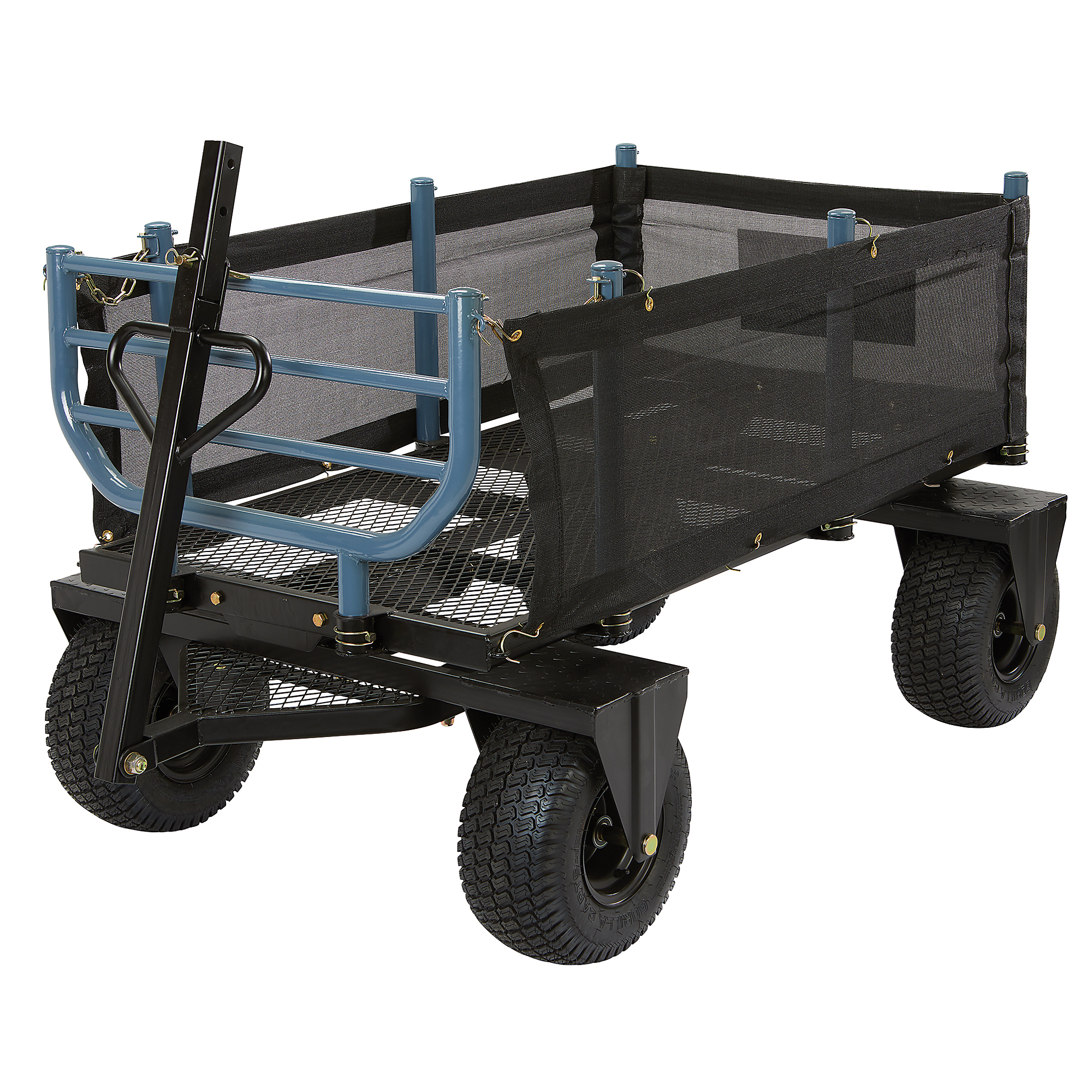 Strongway Heavy-Duty 3-in-1 Log Wagon, 1,800-Lb. Load Capacity ...