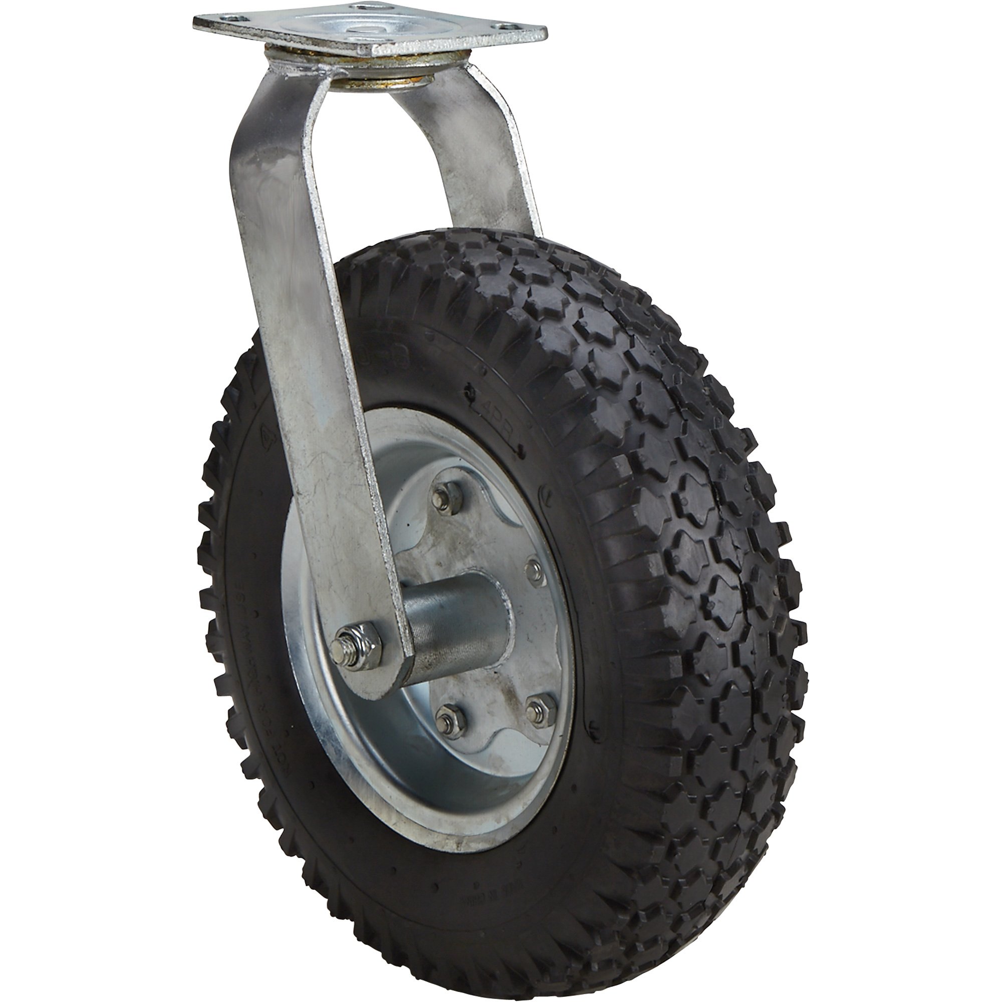 Northern Industrial Flat-Free Caster — 12in., Swivel Caster | Northern Tool