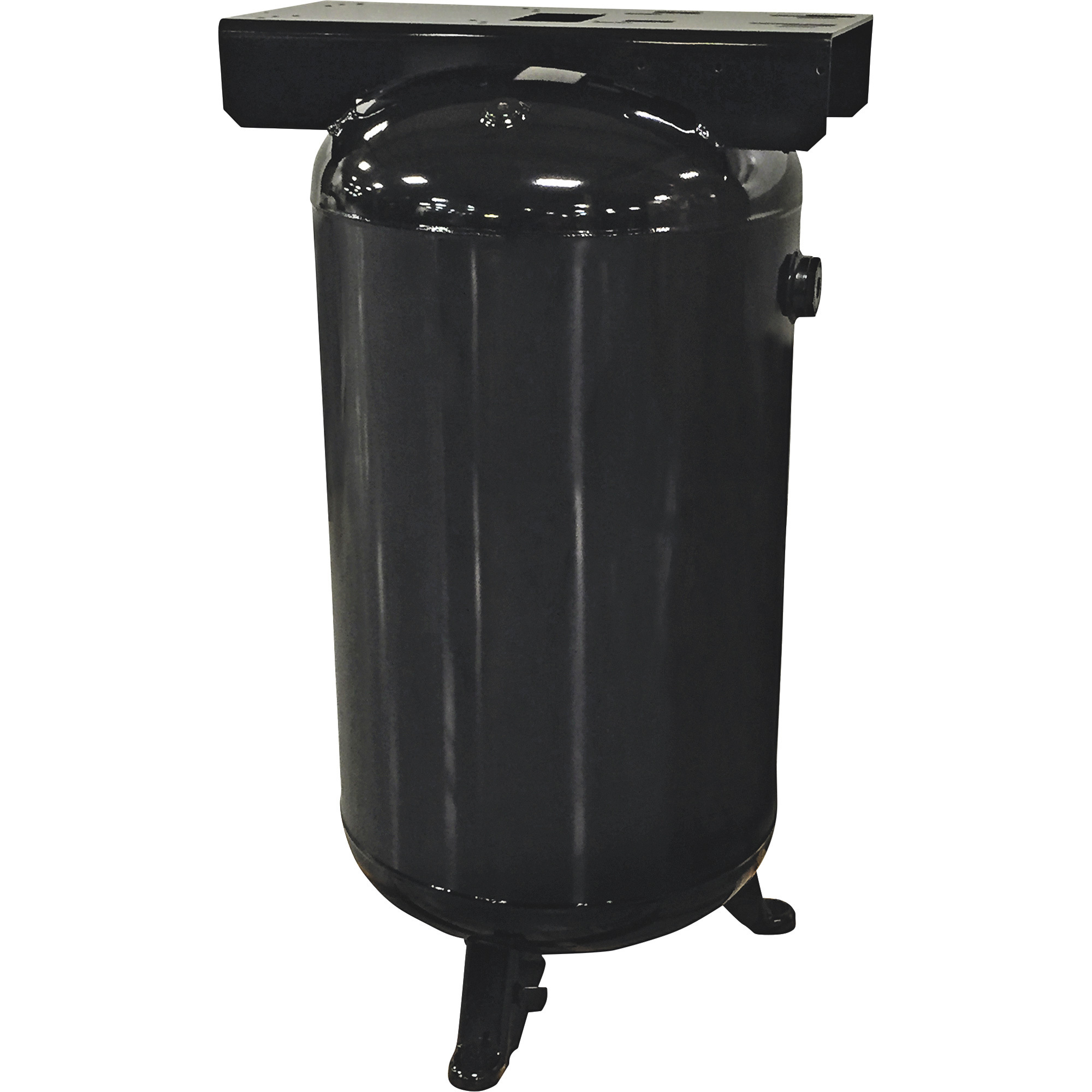 Industrial Air Vertical Receiver Tank with Platform, 80 Gallon, 200 PSI ...