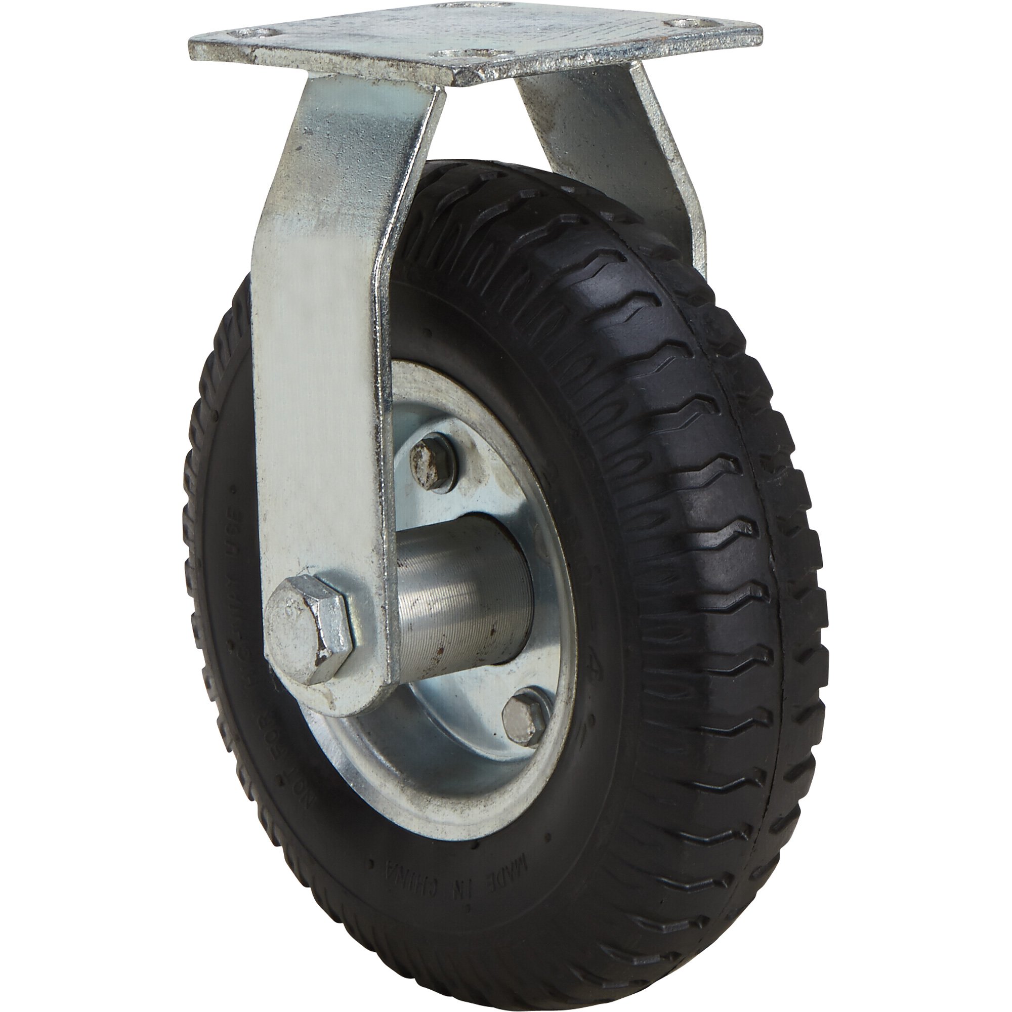 Flat-Free Caster — 8in., Rigid Caster | Northern Tool