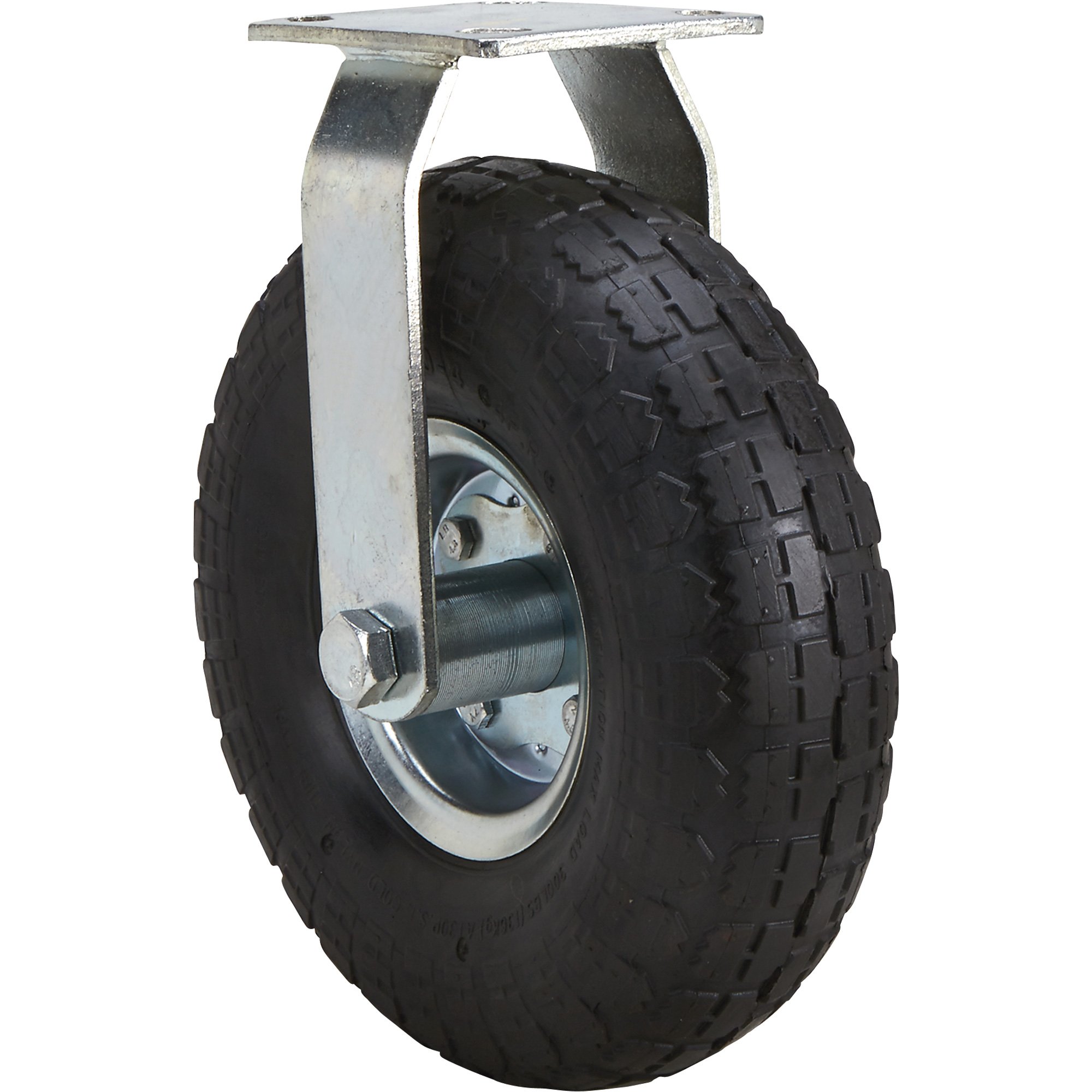 Flat-Free Caster — 10in., Rigid Caster | Northern Tool