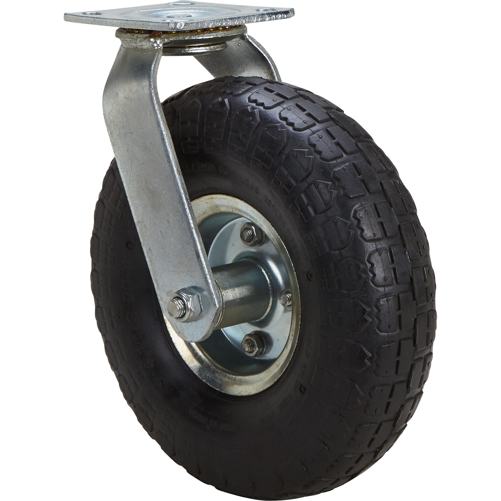 Flat-Free Caster — 10in., Swivel Caster | Northern Tool