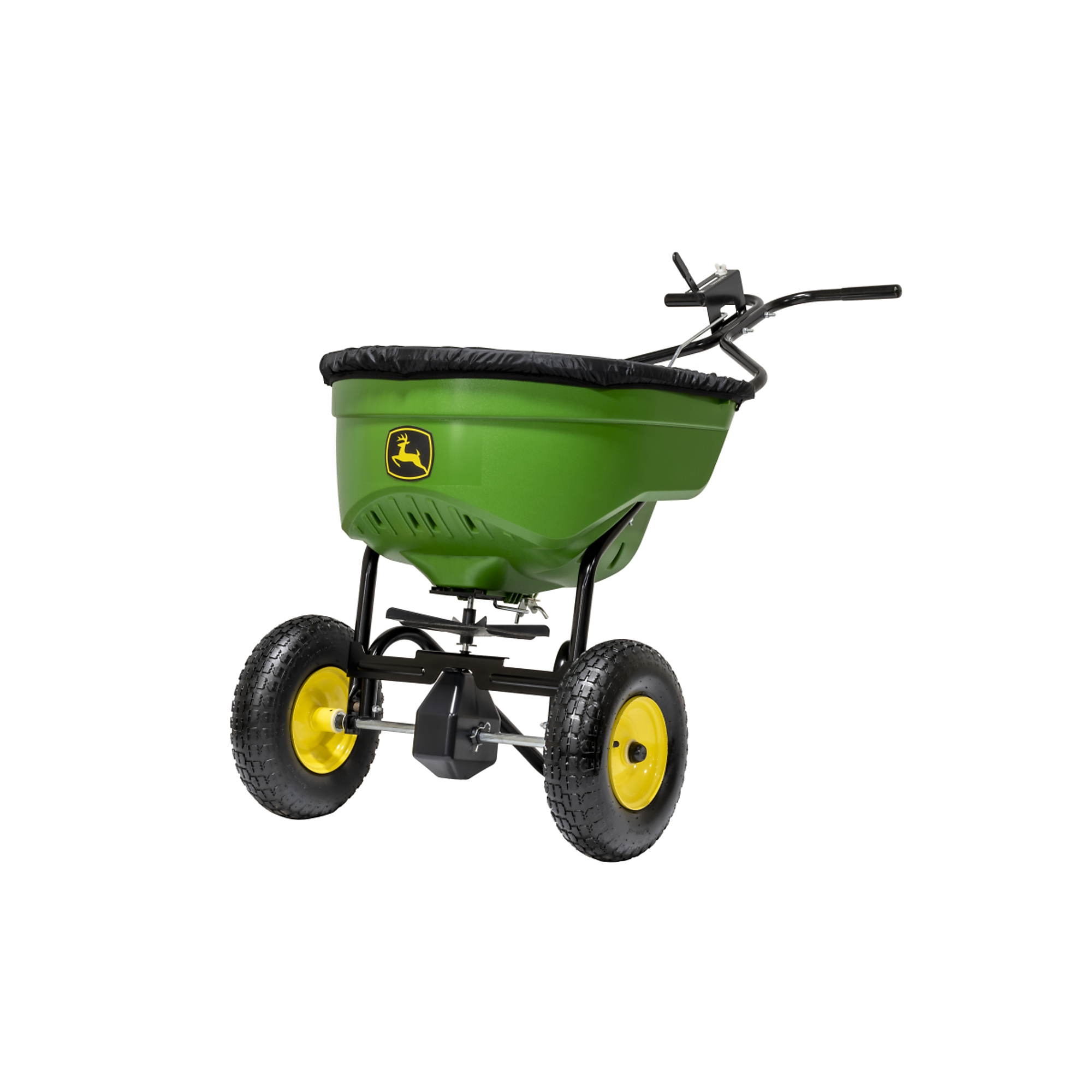John Deere, 130lb. Push Rod Control Broadcast Spreader, Capacity 130 lb ...