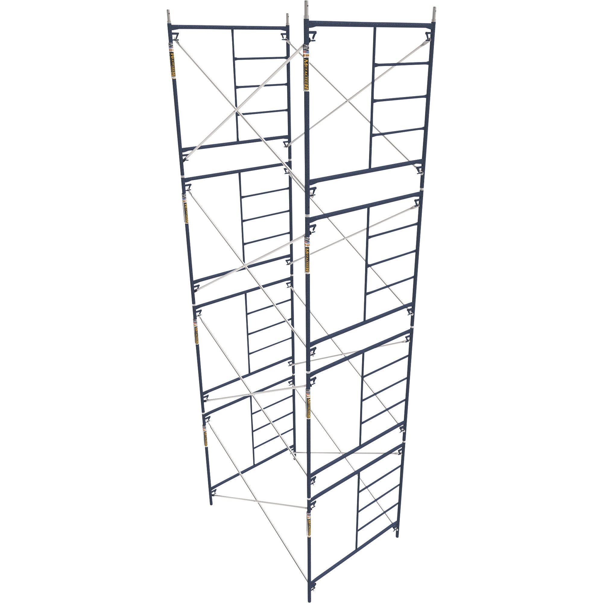 Metaltech Saferstack 5ft. x 5ft. x 7ft. Mason Frame — Set of 4, Model ...
