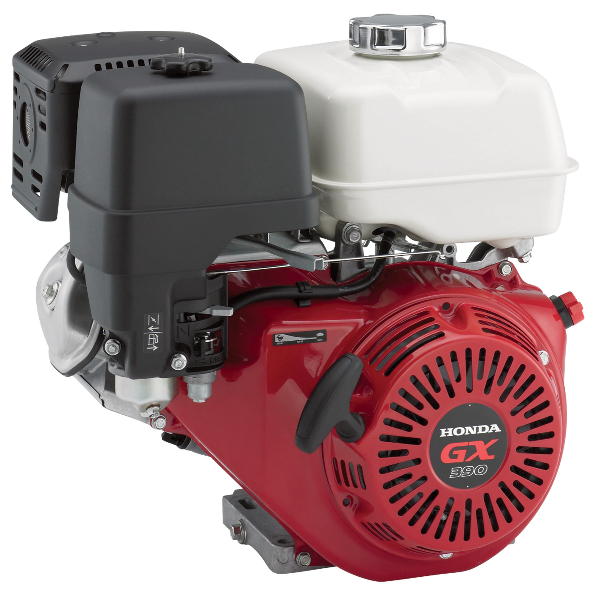 Honda Horizontal OHV Engine, 389cc, GX Series, 1in. x 3 31/64in. Shaft ...