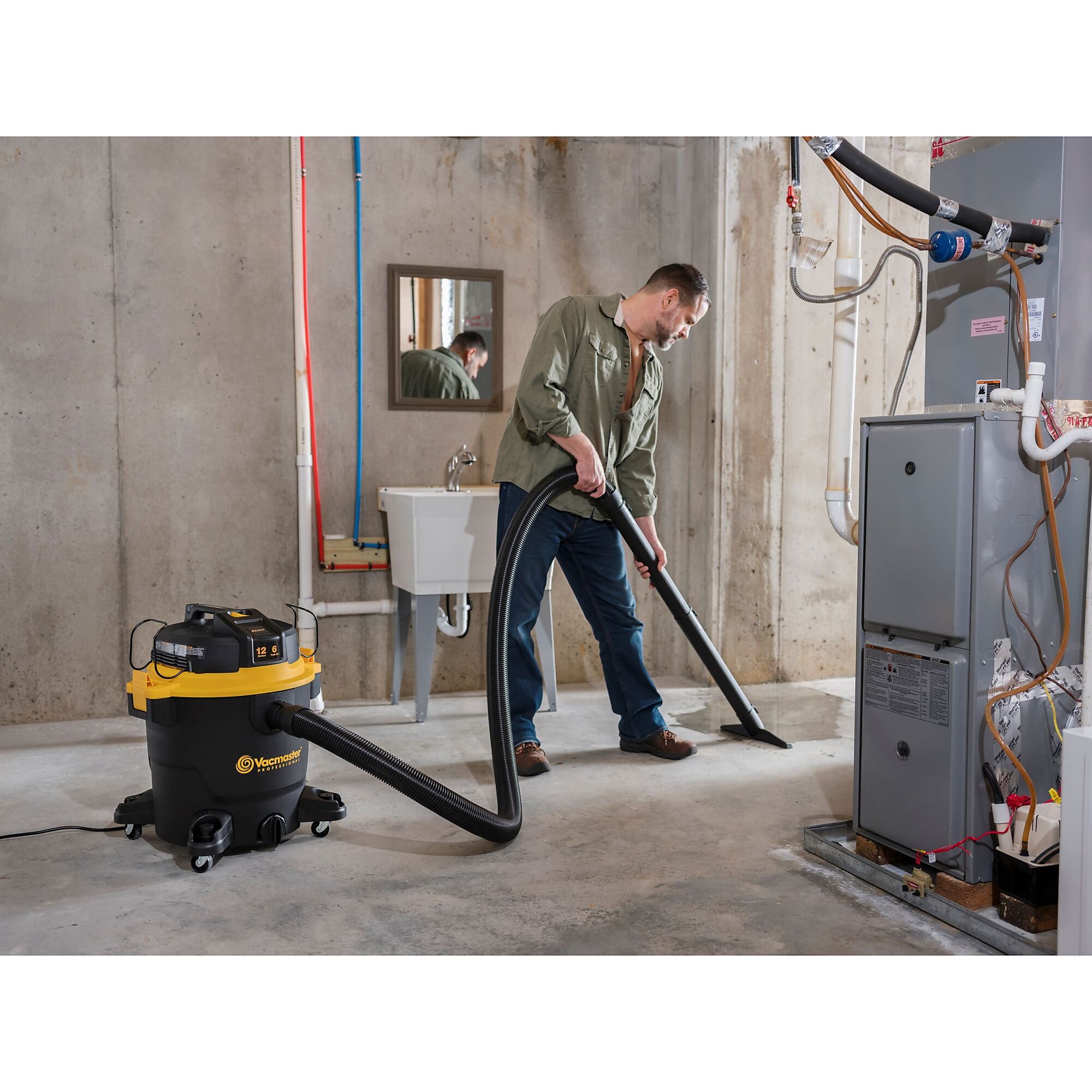 Vacmaster Professional Beast, Vacmaster Beast 12 Gallon 6HP Wet/Dry ...