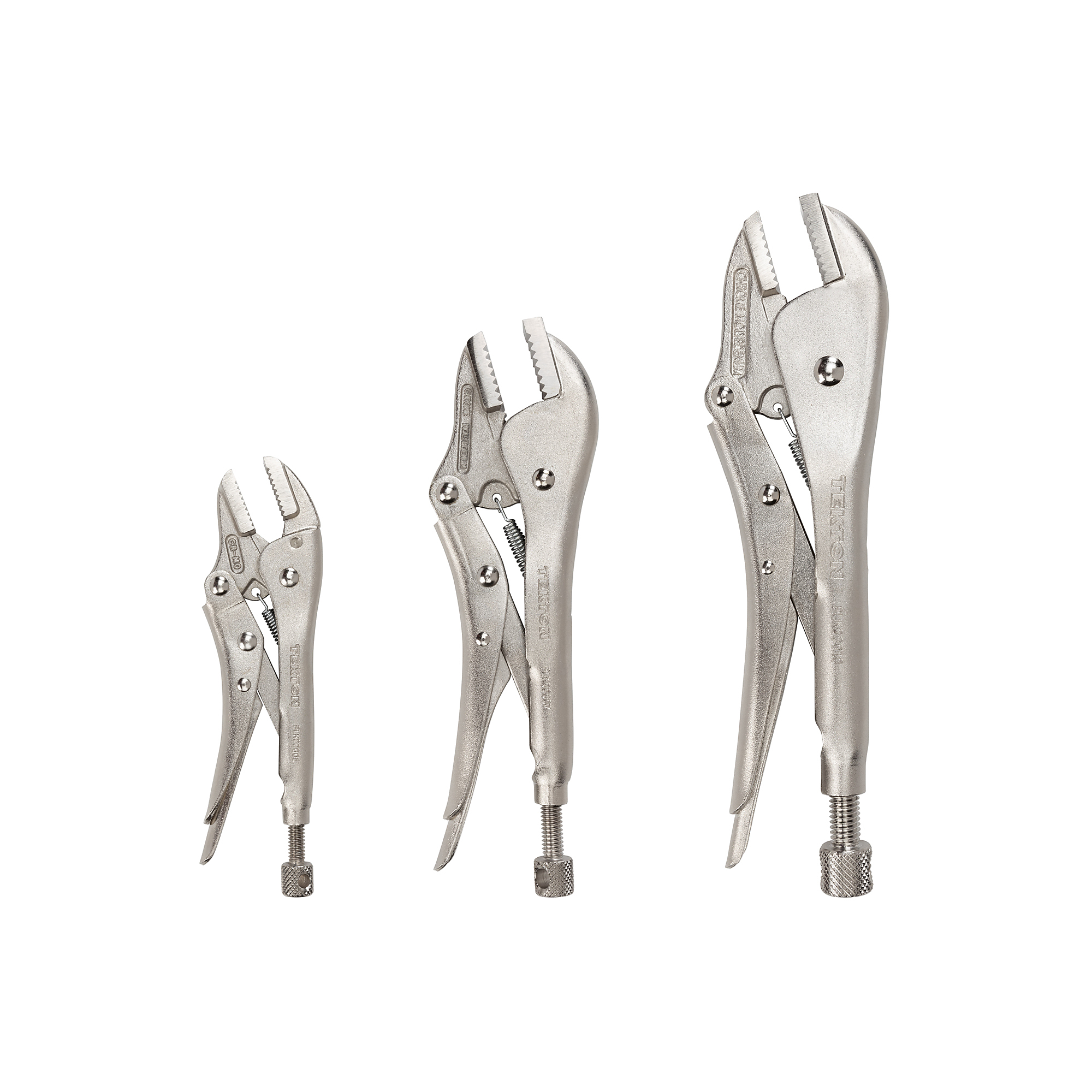 Tekton, Straight Jaw Locking Pliers Set (3-Piece), Model# PLK90004 ...
