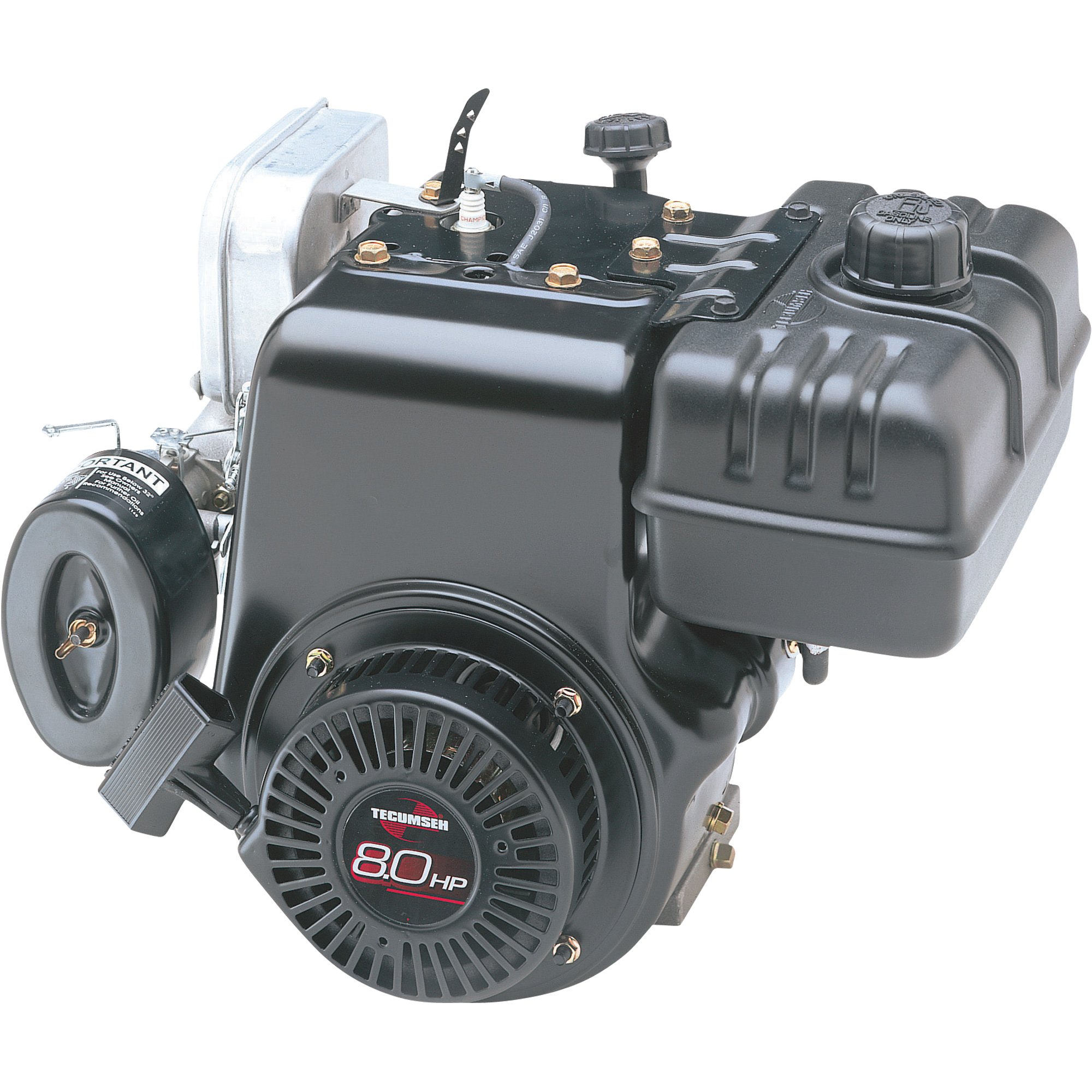 Tecumseh Horizontal Engine — 8 HP, 1in. x 2 57/64in. Shaft, Model ...