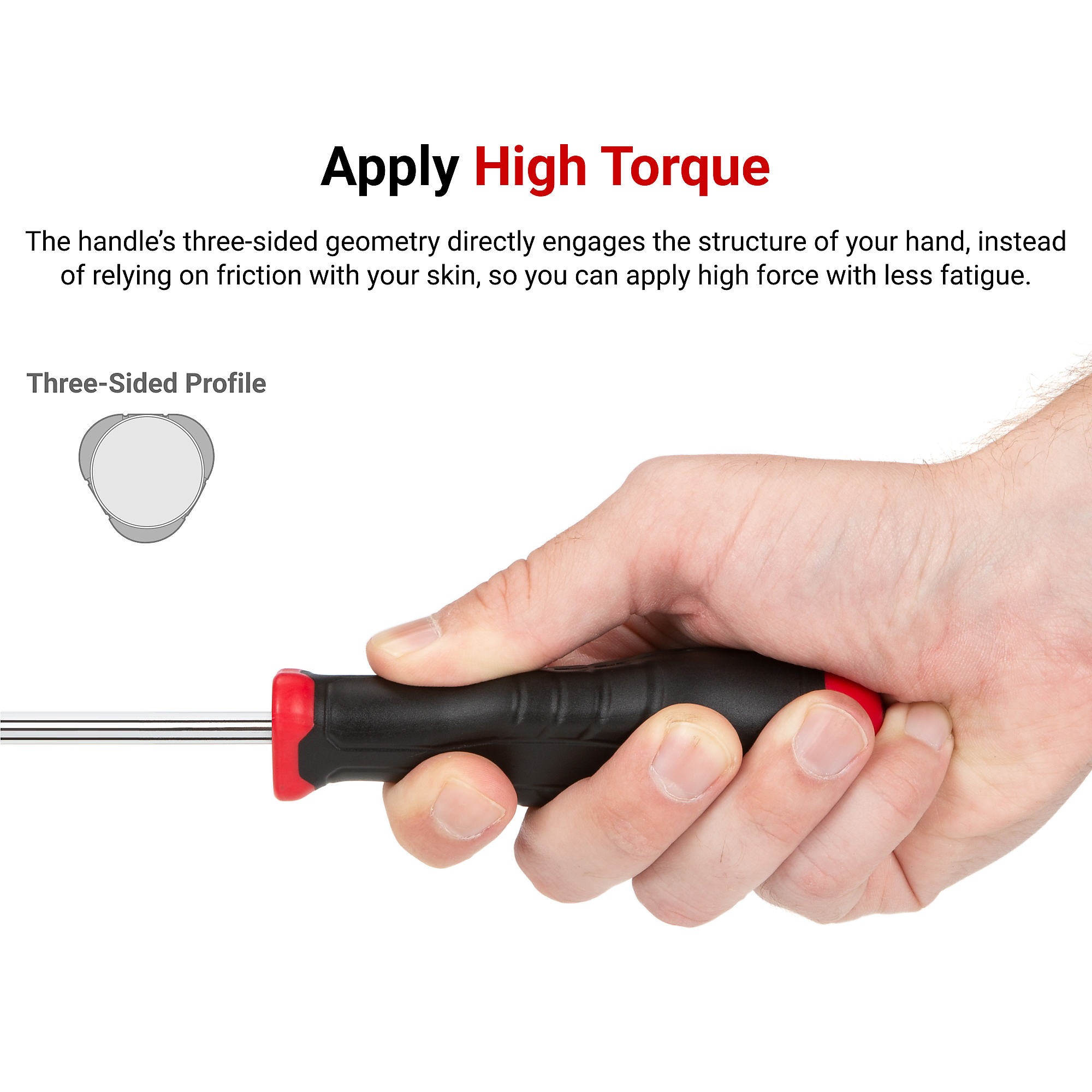Tekton, Hex High-Torque Screwdriver Set, 6-Piece (2-6 mm), Model ...