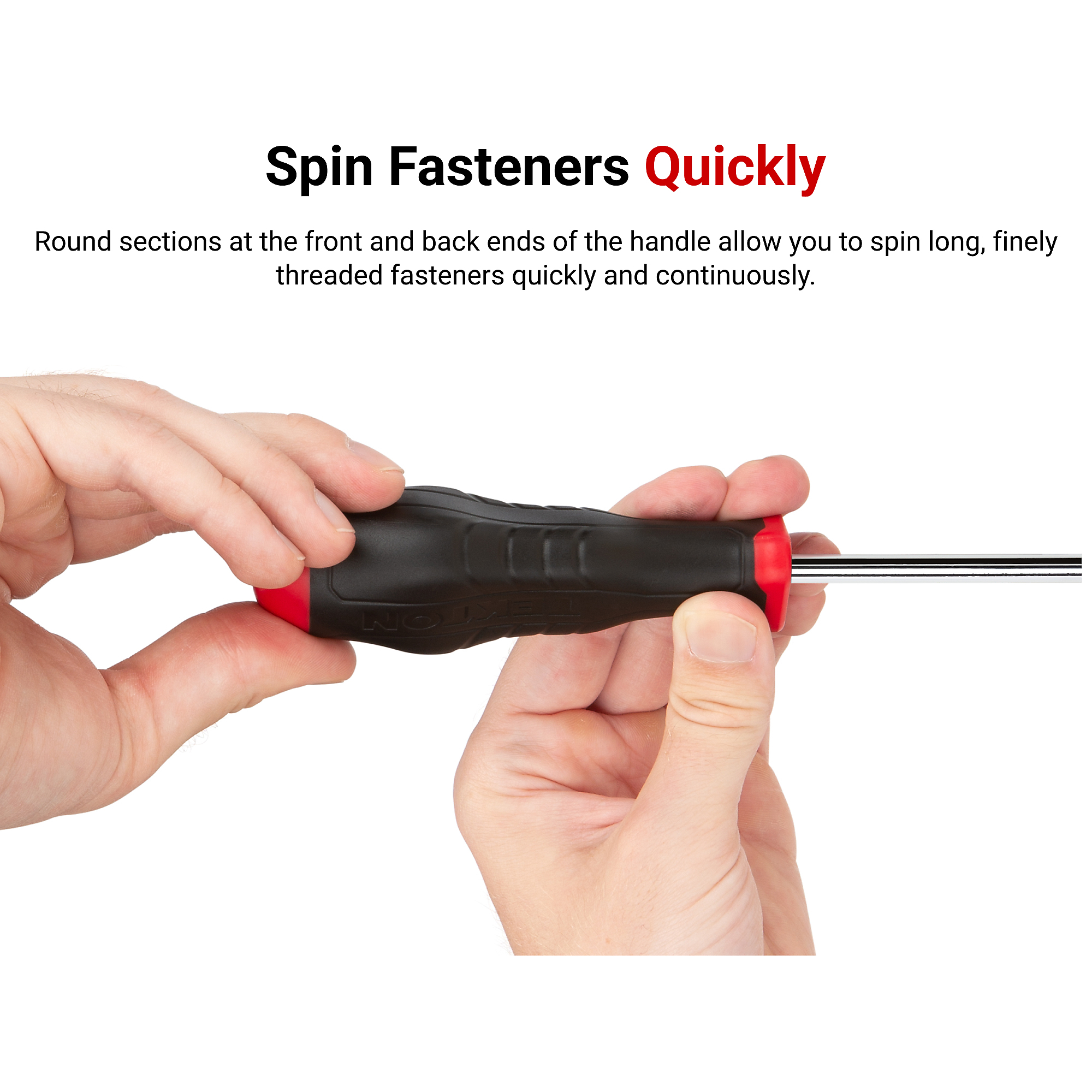 Tekton, 6pc Hex High-Torque Screwdriver Set w/Holder (Met), Model ...