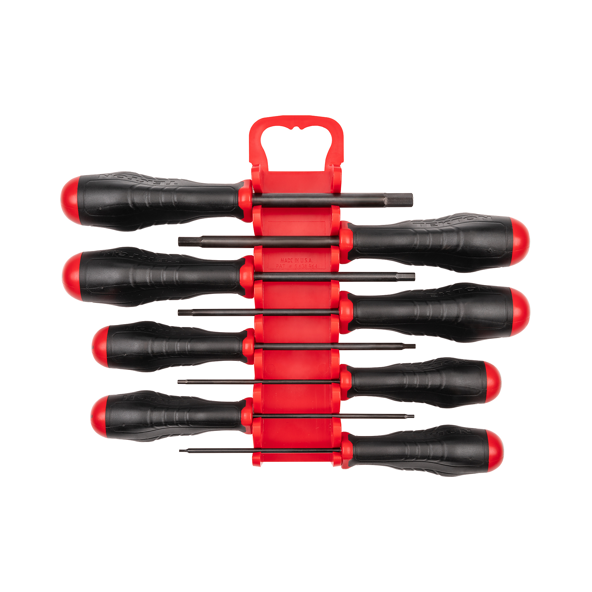 Tekton, 8pc Hex High-Torque Screwdriver Set w/Holder (Met), Model ...