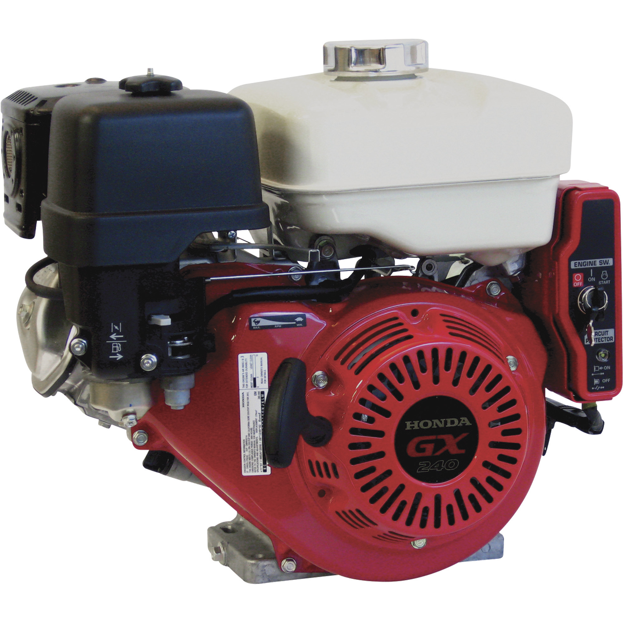 Honda Horizontal OHV Engine — 270cc, GX Series, Model# GX240UT2XQAE2 ...