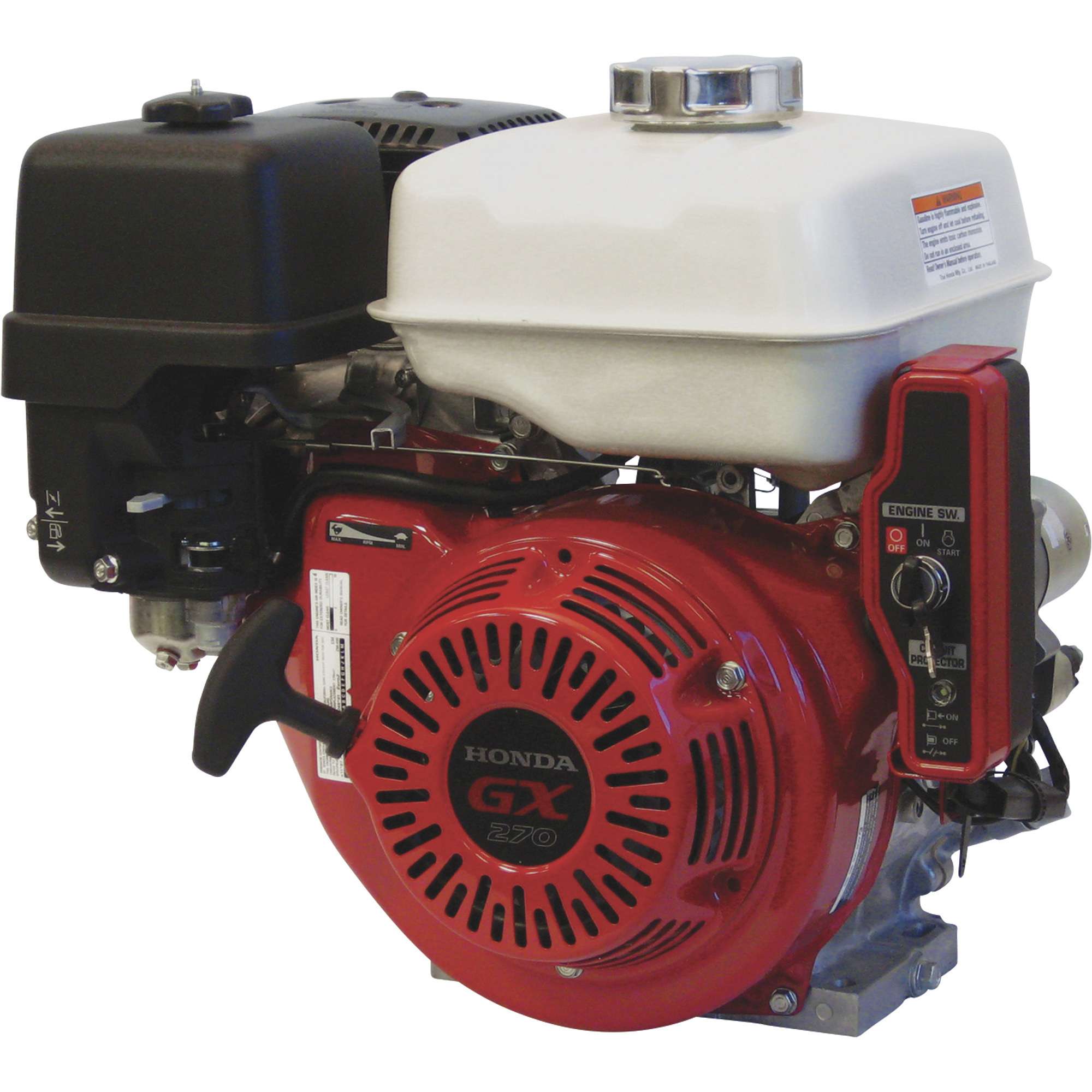 Honda Engines, HONDA 270CC OHV ELEC START, Engine Displacement 270 cc ...