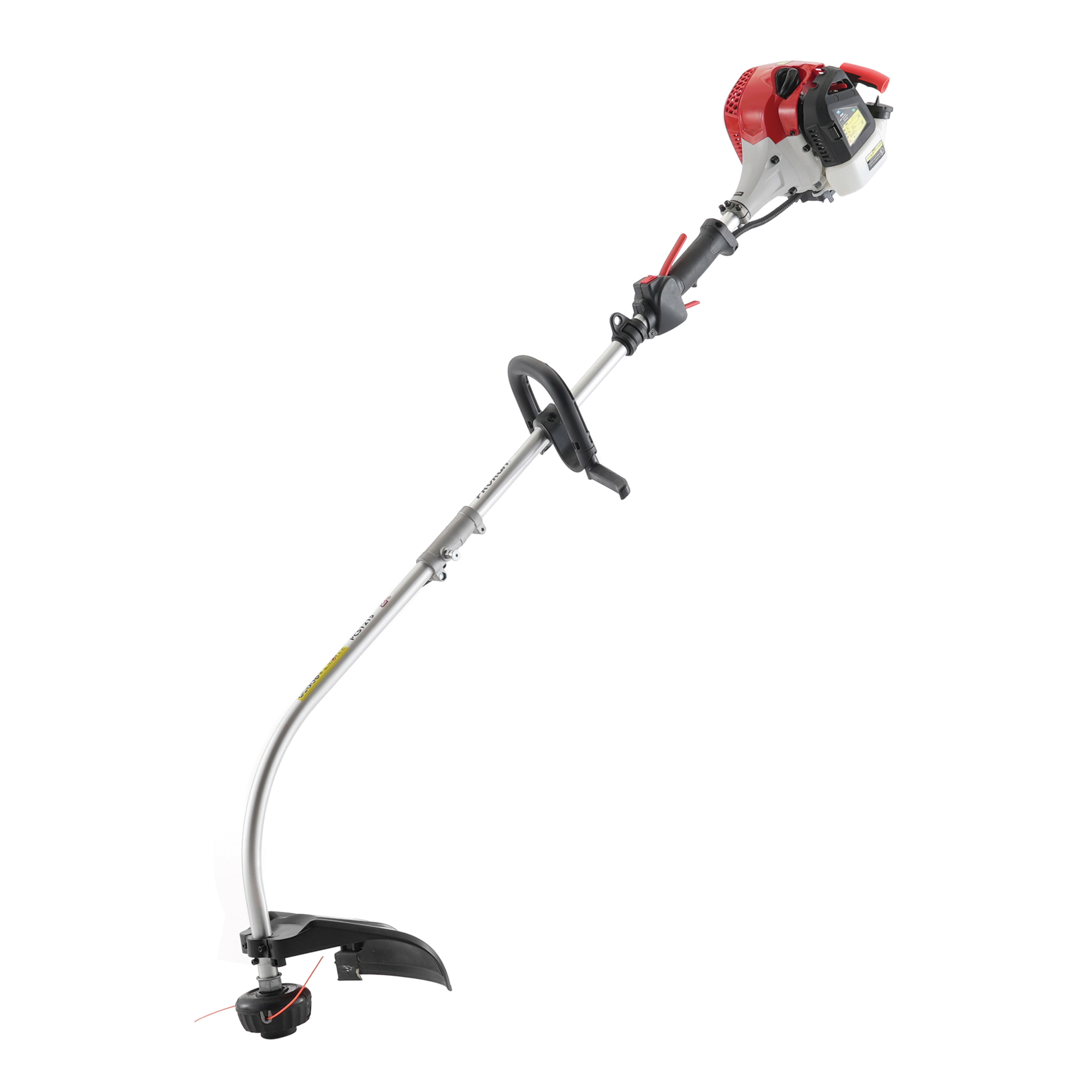 PRORUN, 25.4cc 15in. Gas 2-Cycle Curved Shaft Trimmer, Engine ...