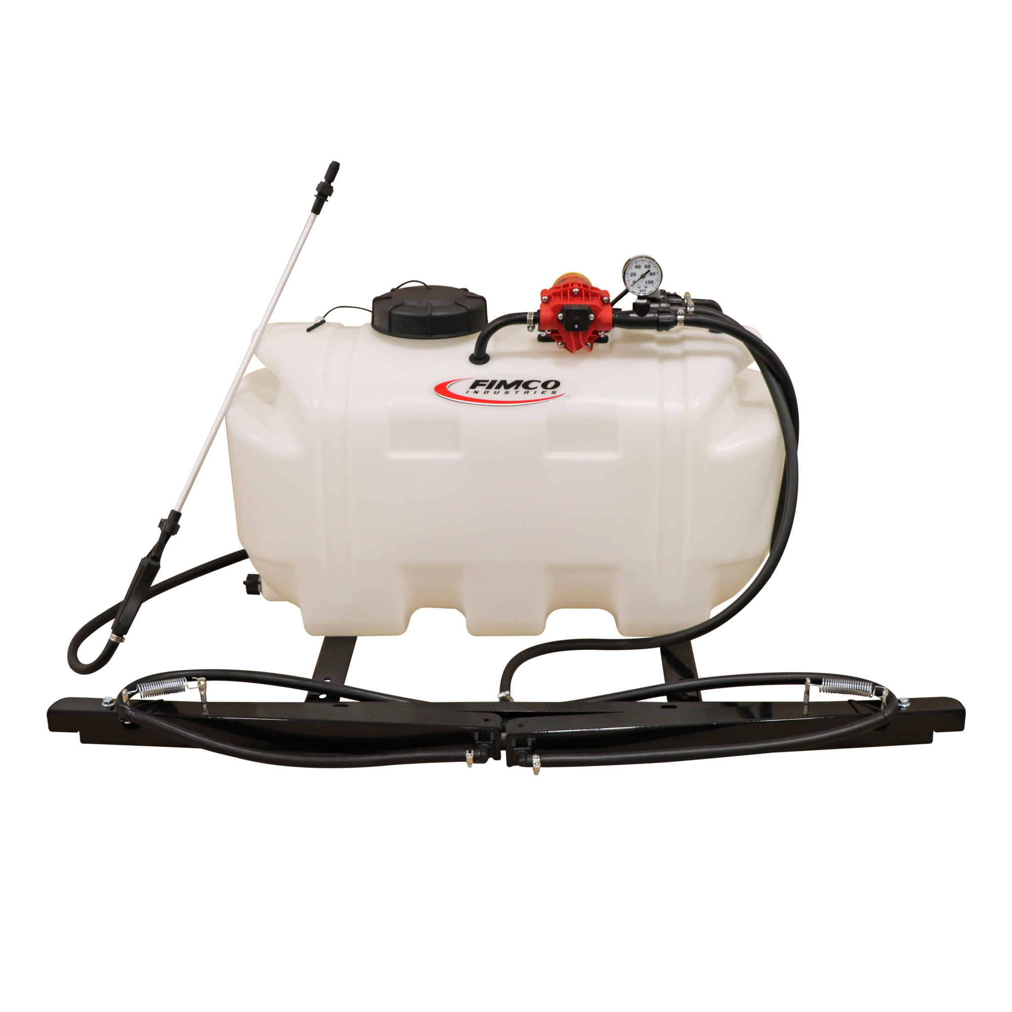 FIMCO ATV Sprayer with 3 Nozzle Boom, 25 Gallon 2.4 GPM, 60 PSI, Model ...