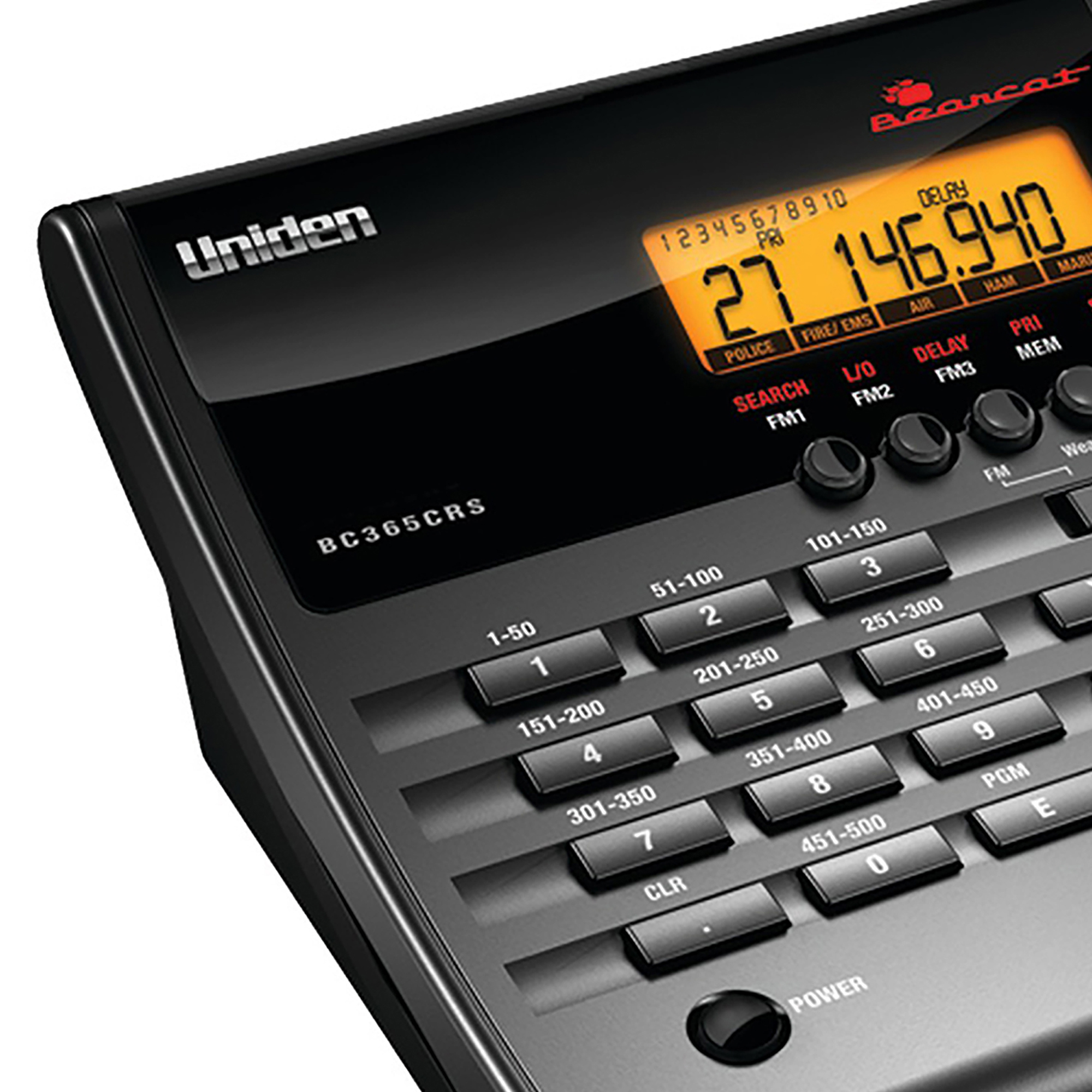 Uniden, Radio Scanner with Weather Alert, Channels (qty.) 500 Model ...