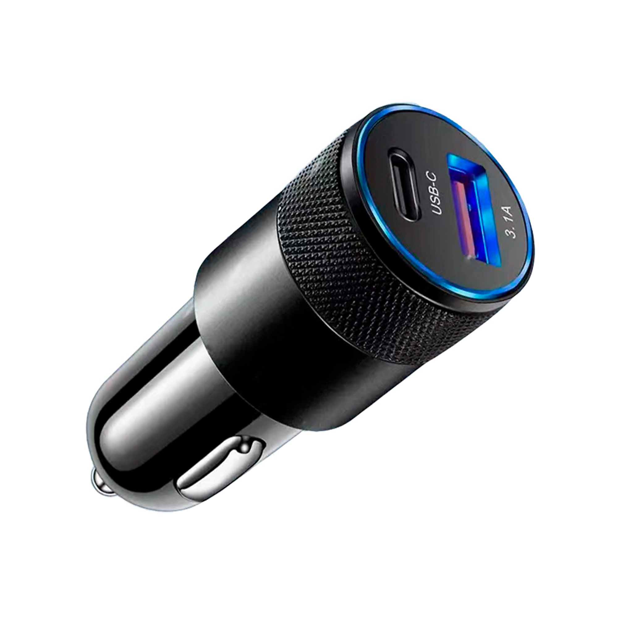 Lifeware, 12V Car Charger USB USB- C Output LED Light, Model# CCHTA01 ...