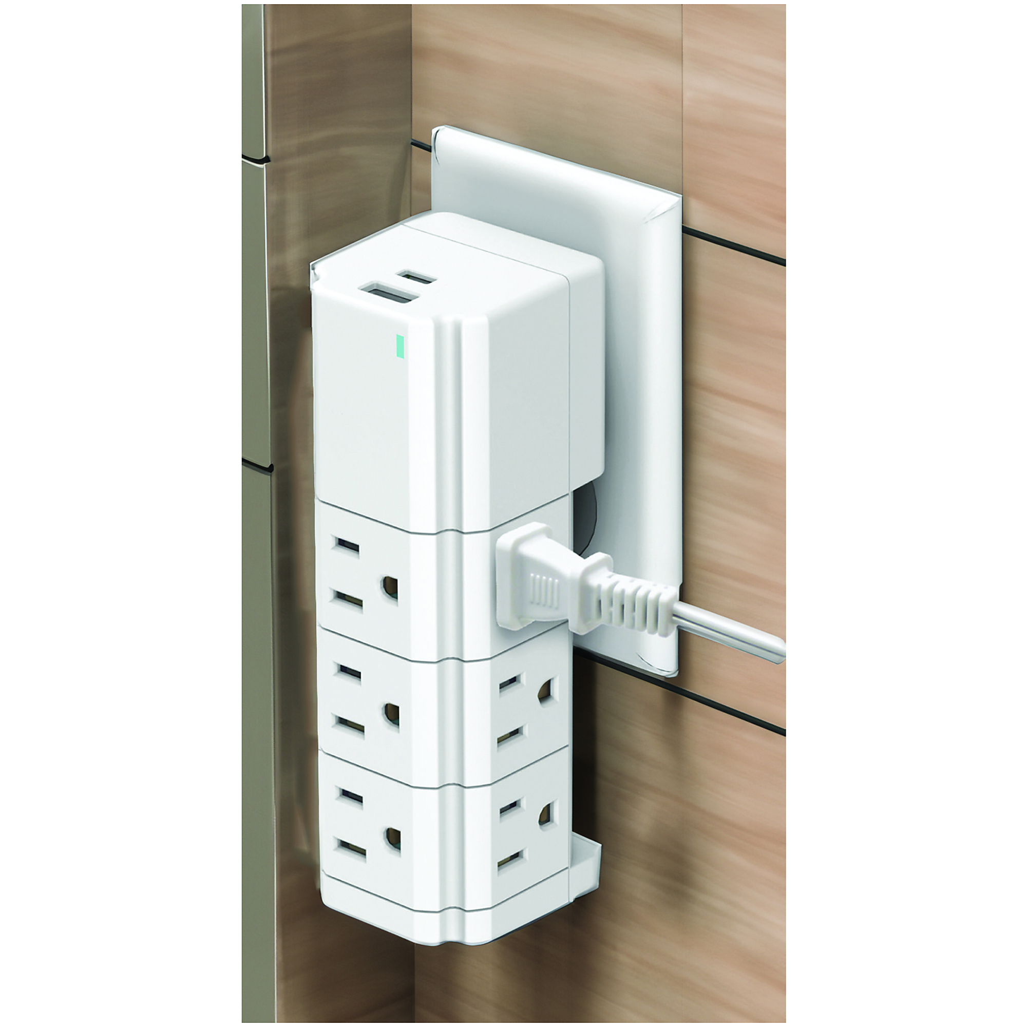 Lifeware, CIAO Tech 9 A/C Outlets 1 USB + 1 Type C, Model# CPAT900-067 ...