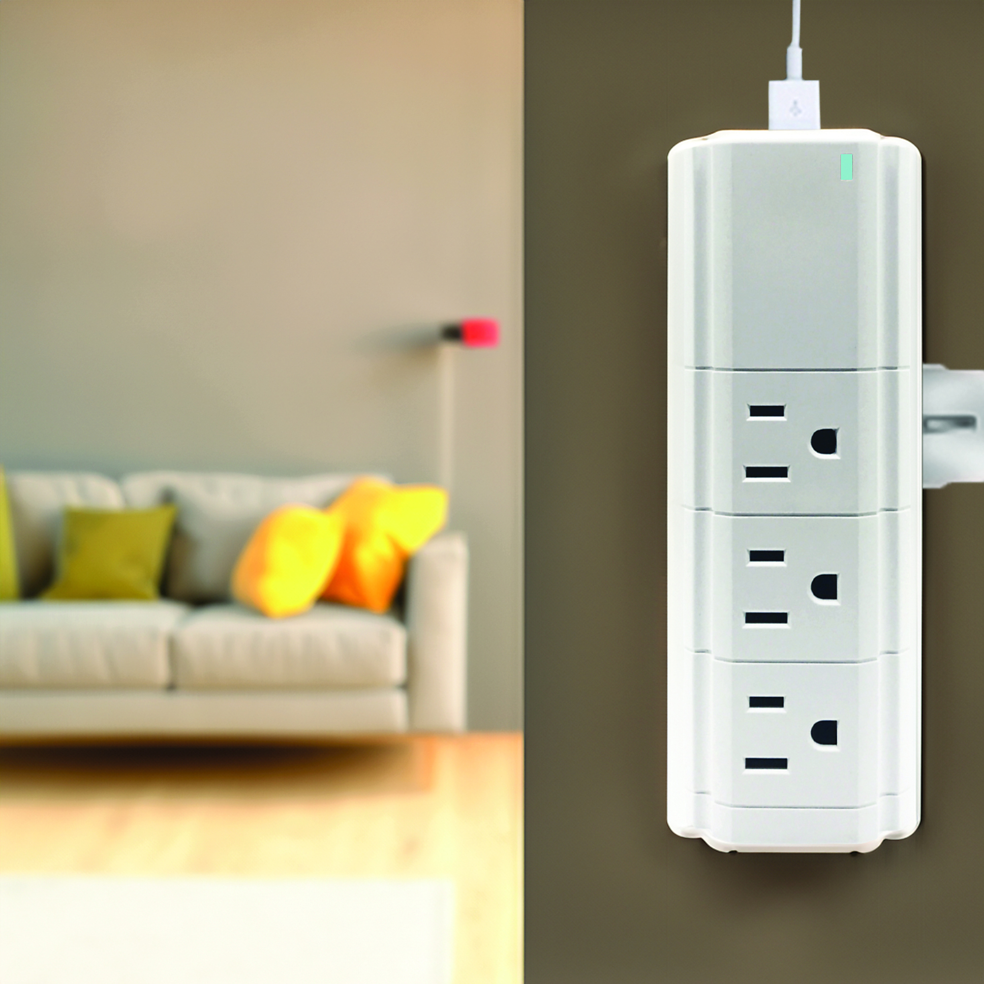 Lifeware, CIAO Tech 9 A/C Outlets 1 USB + 1 Type C, Model# CPAT900-067 ...